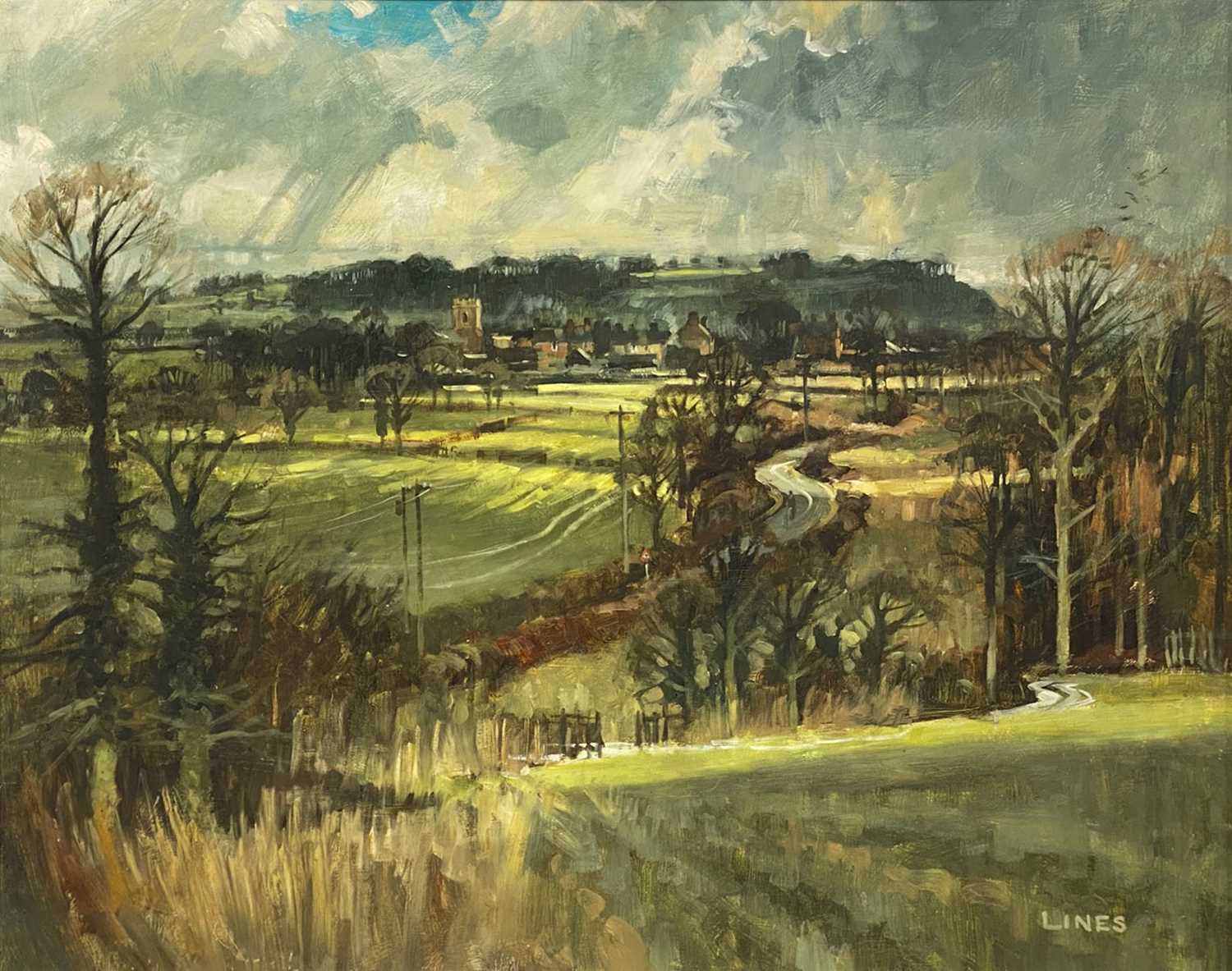 Lot 308 - John Lines - Norton, morning,