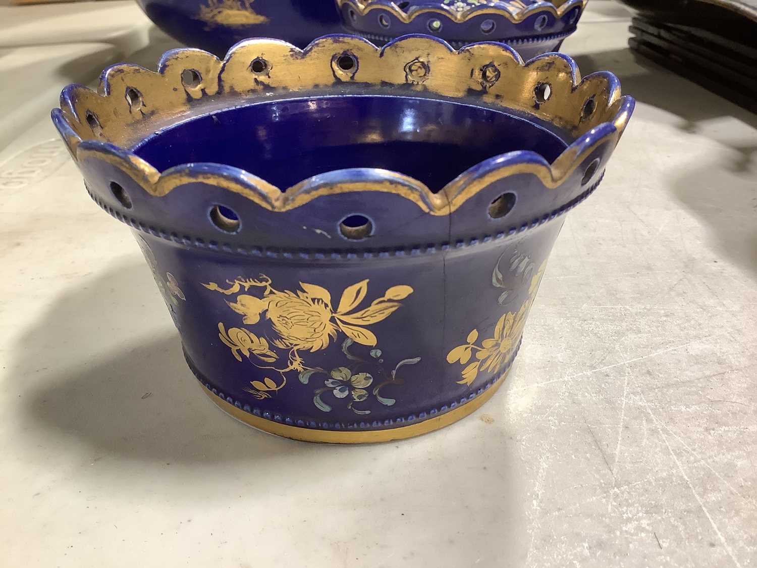 Lot 39 - A G Harley Jones, Wilton Ware blue lustre