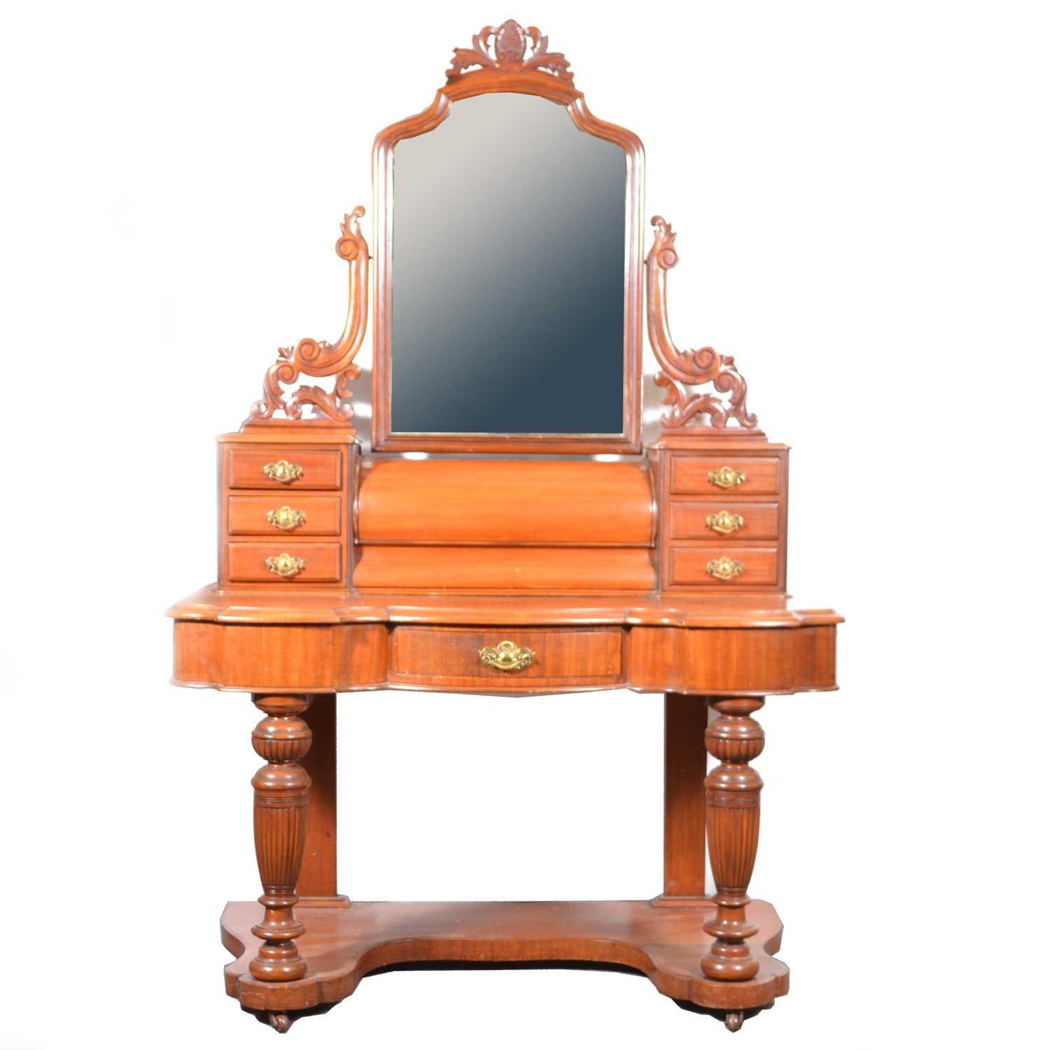 Lot 465 - Victorian mahogany Duchess dressing table,