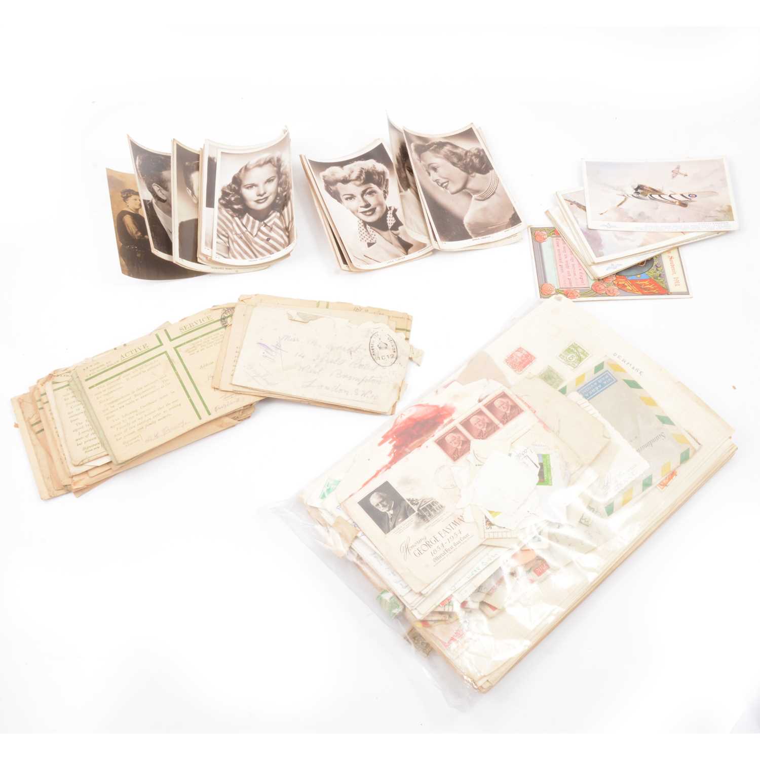 Lot 197 - Stamps, postcards and Picturegoer W Series