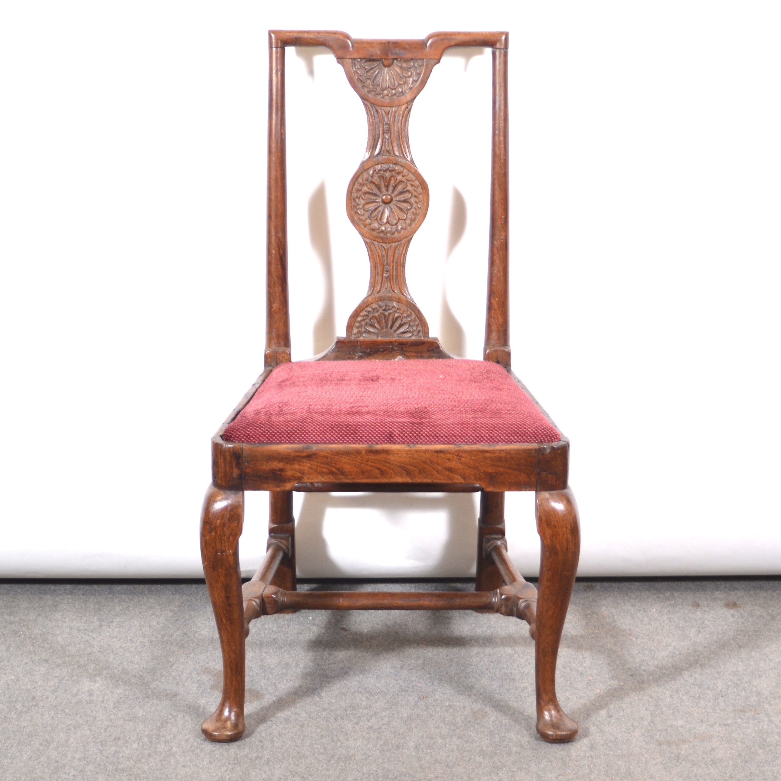 Lot 425 - Welsh spinning chair and another Welsh chair,
