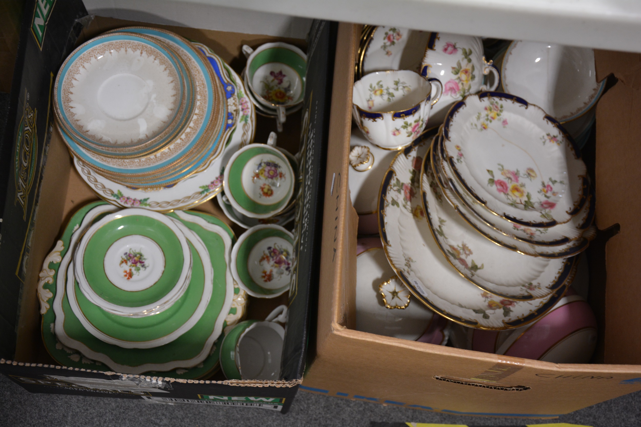 Lot 78 - Crescent China, Foley China and other part