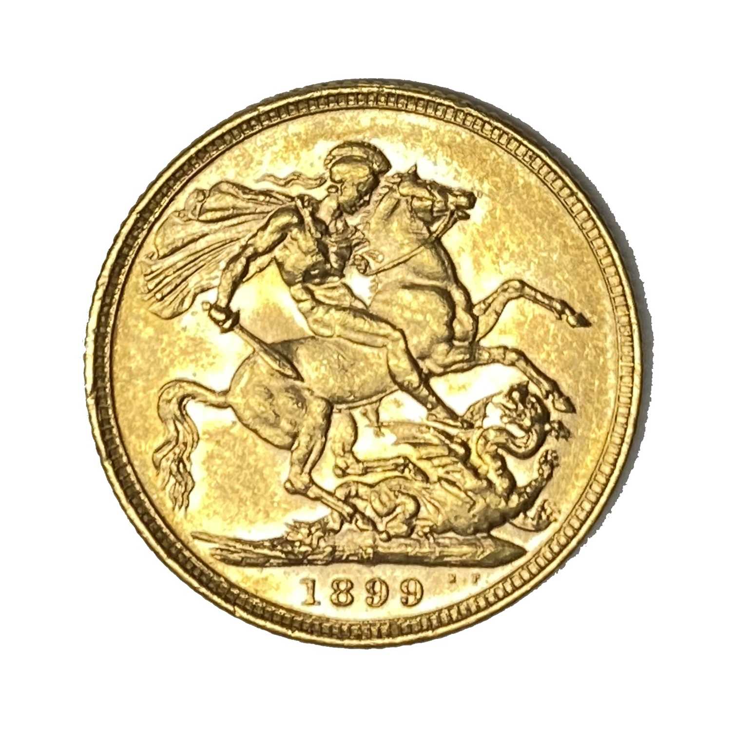 Lot 12 - Queen Victoria gold Sovereign coin, 1899