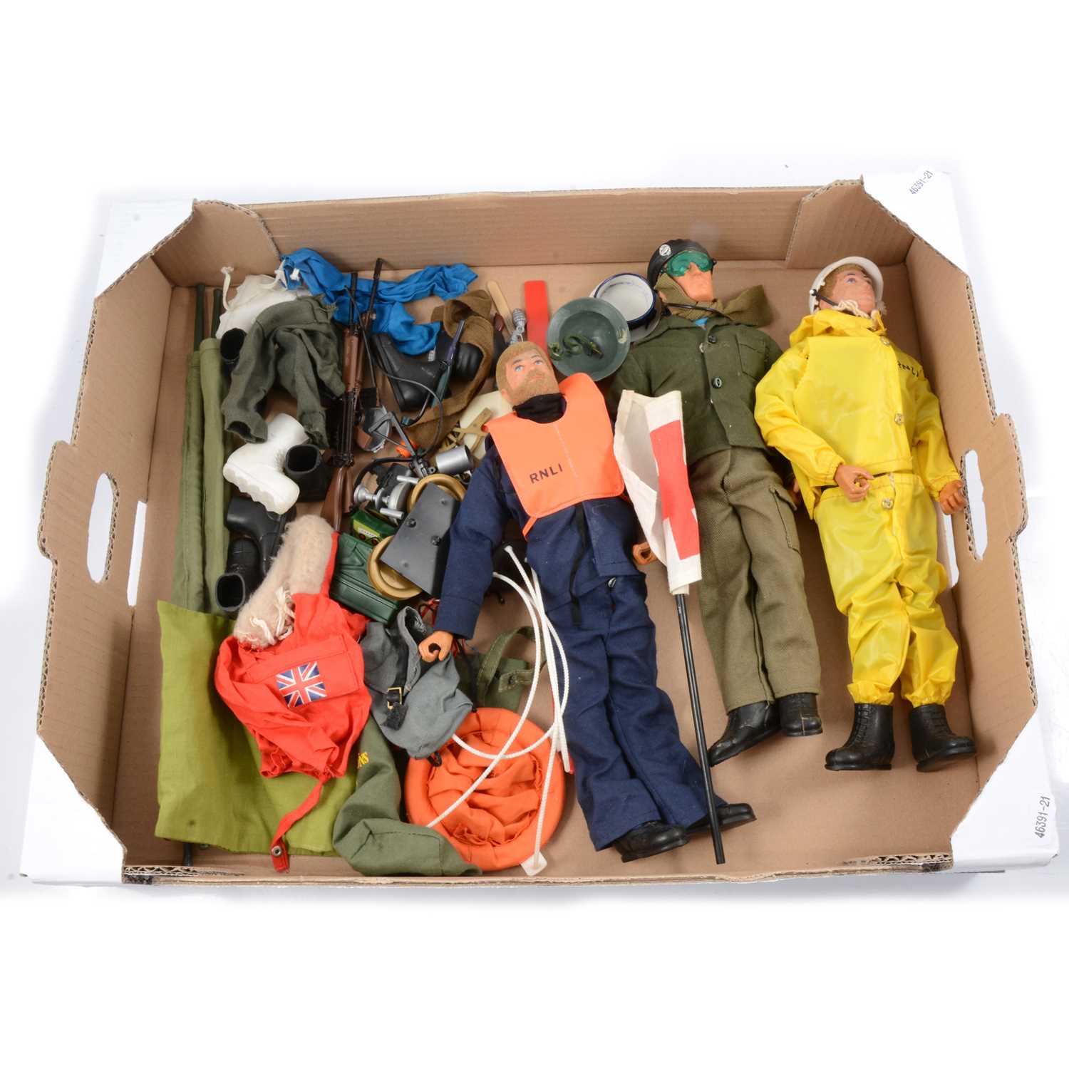 Lot 188 - Action Man by Palitoy, a quantity to include