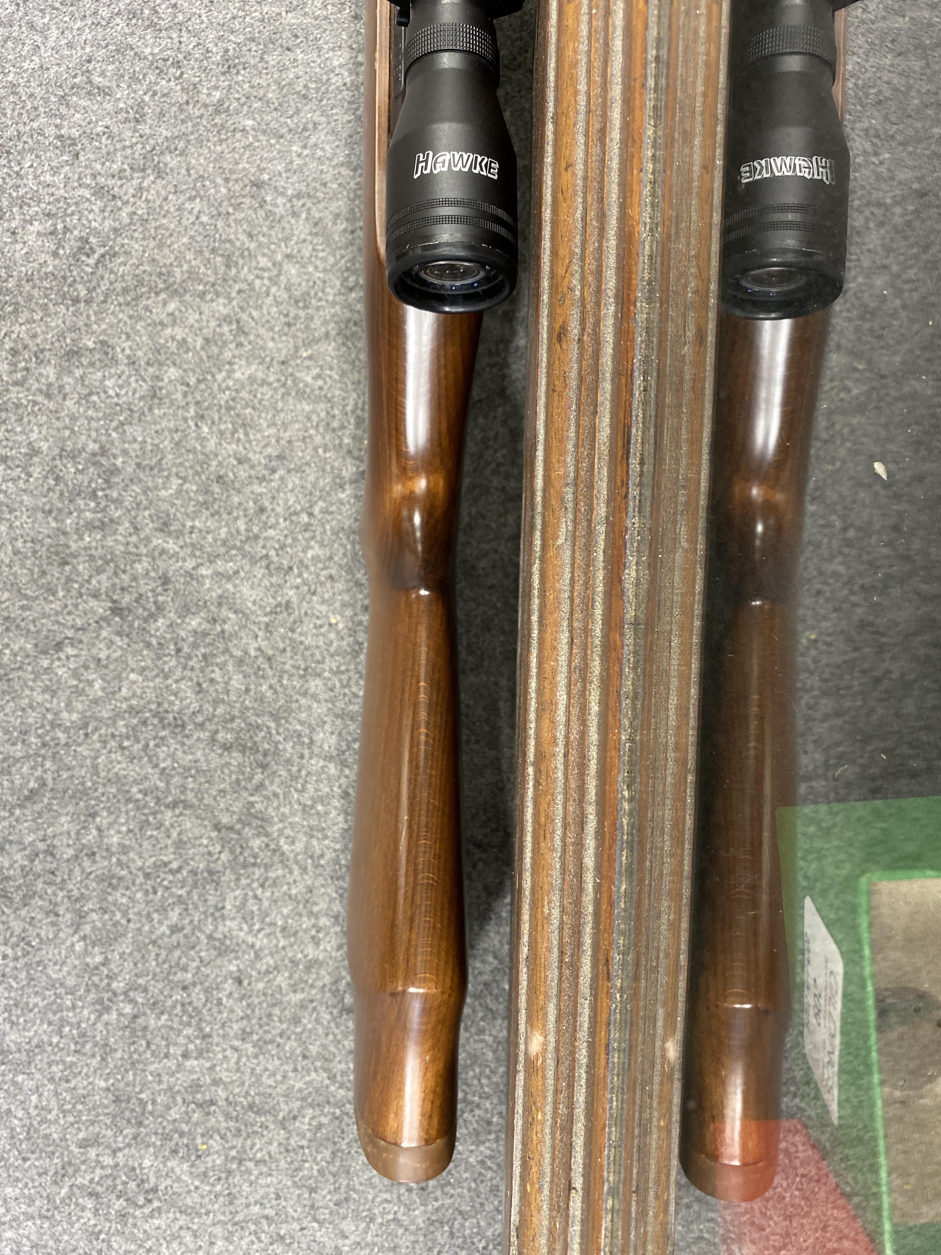 Lot 132 - Webley Xocet air rifle, with sight.