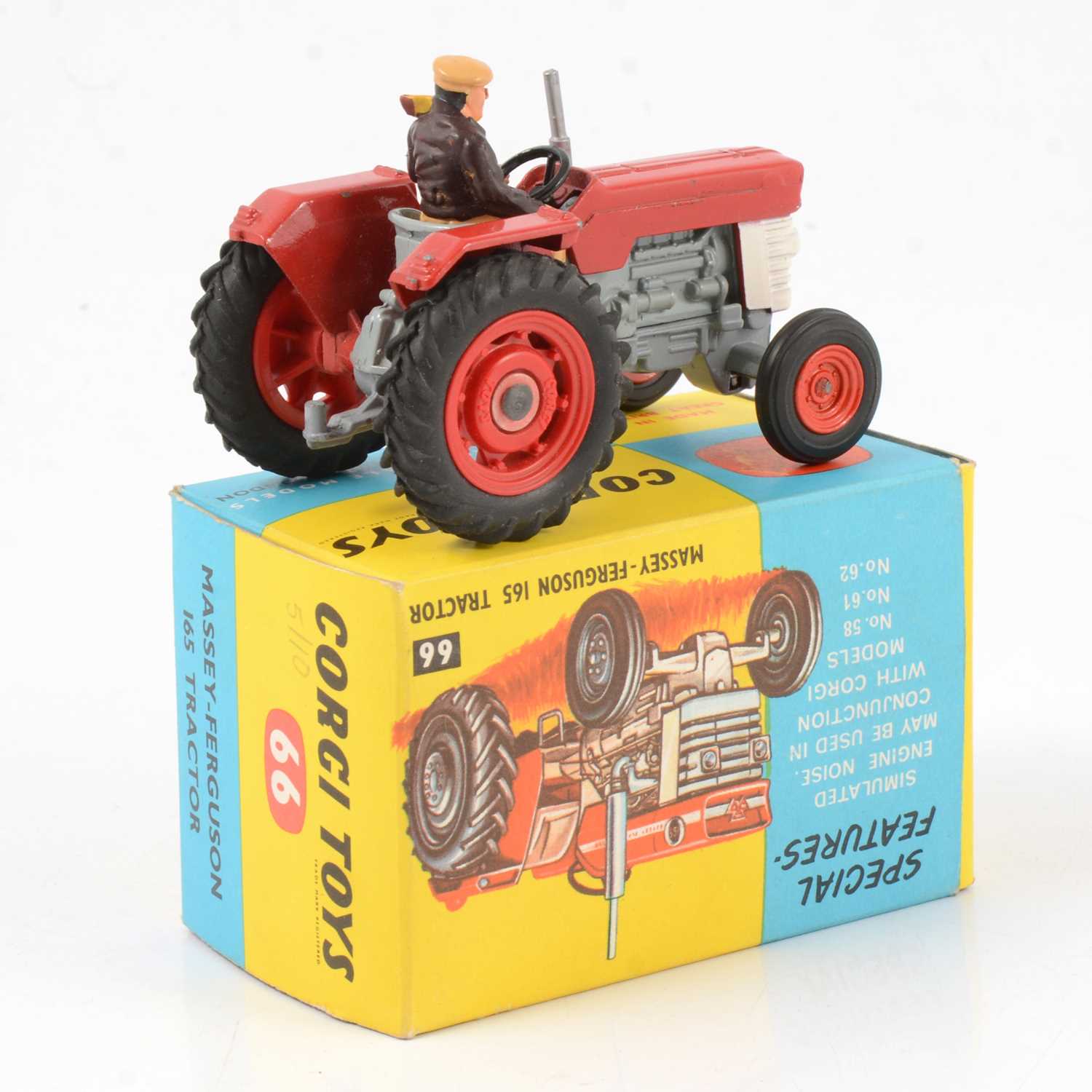 Lot 105 - Corgi Toys die-cast model 66 Massey-Ferguson