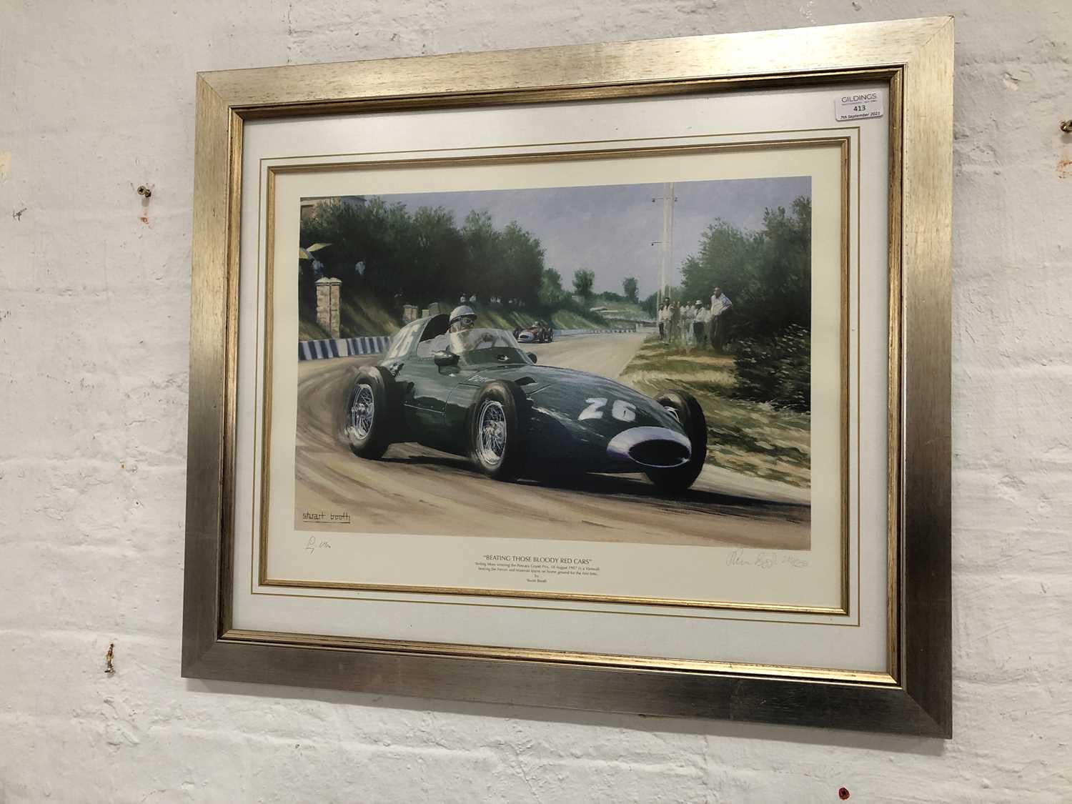 Lot 413 - After Stuart Booth, Those Bloody Red Cars,