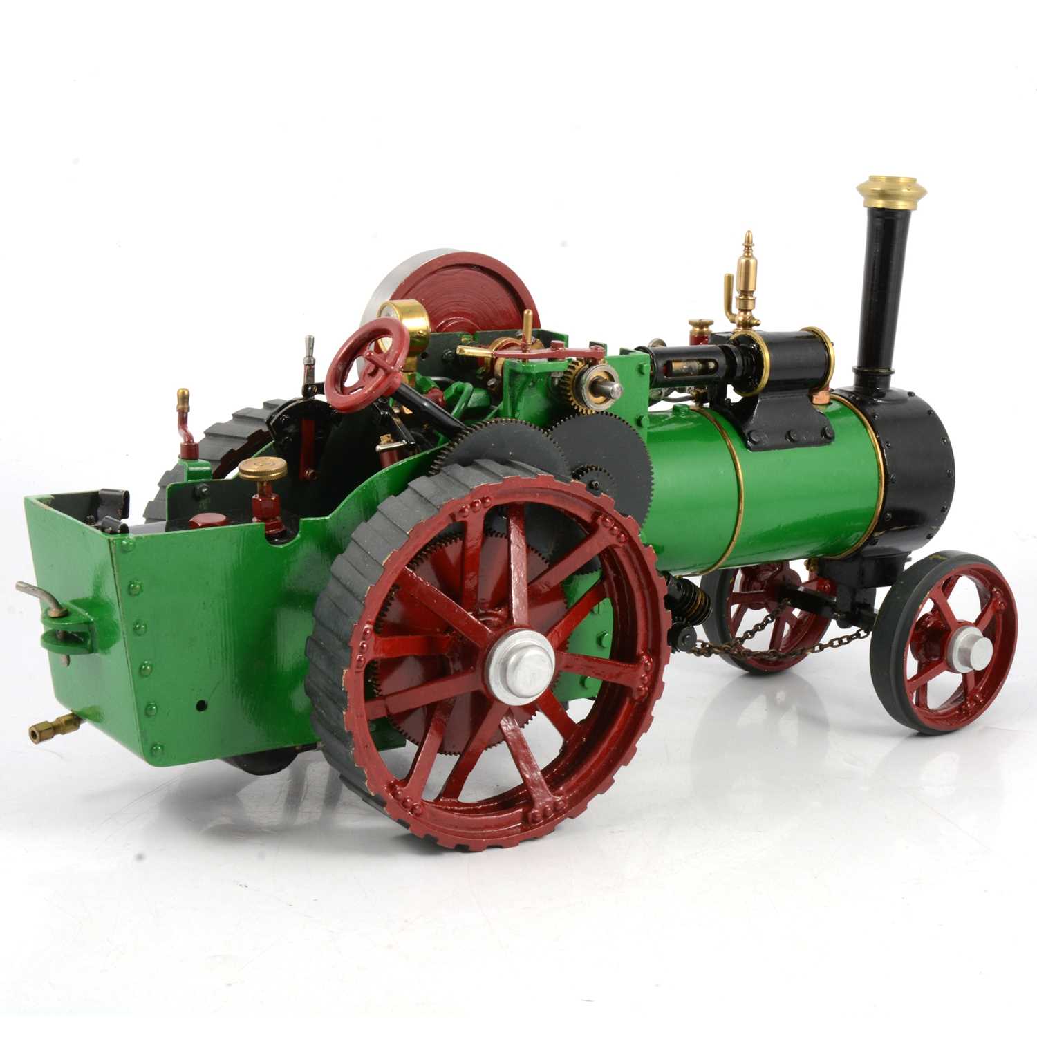 Lot 2 - A ¾in scale model live steam traction engine,