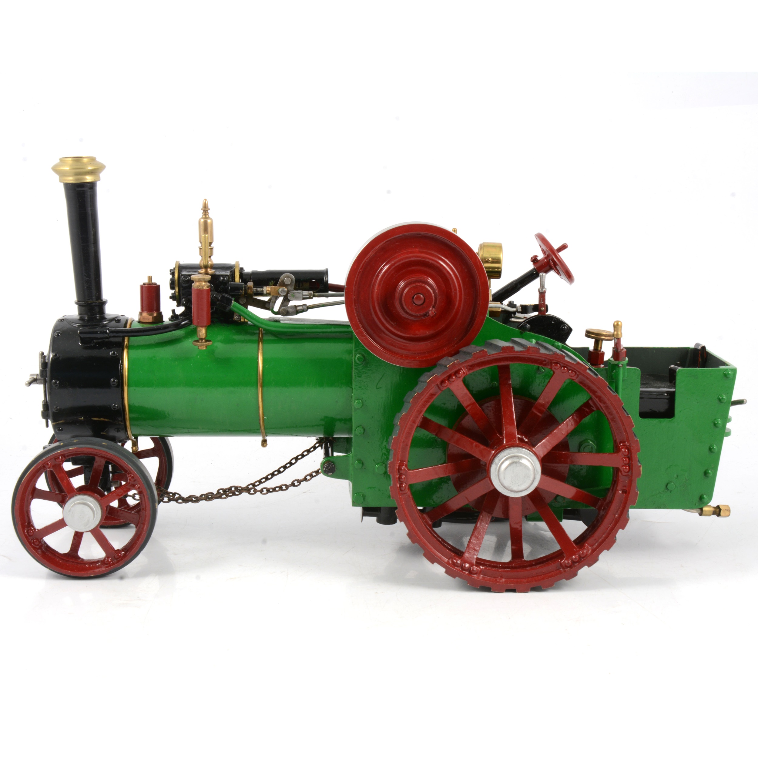 Lot 2 - A ¾in scale model live steam traction engine,
