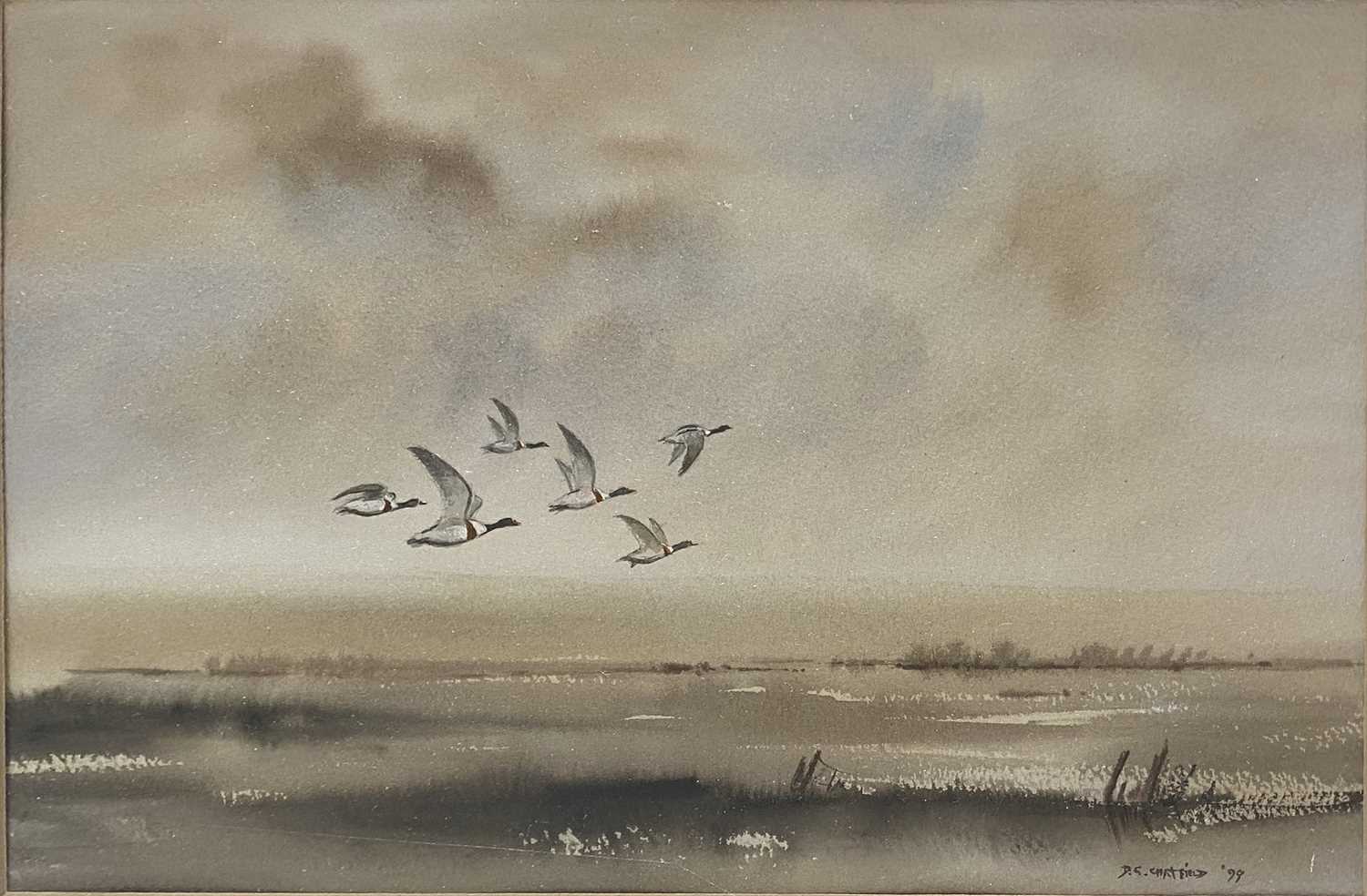 Lot 508 - Don Chatfield, Three watercolours,