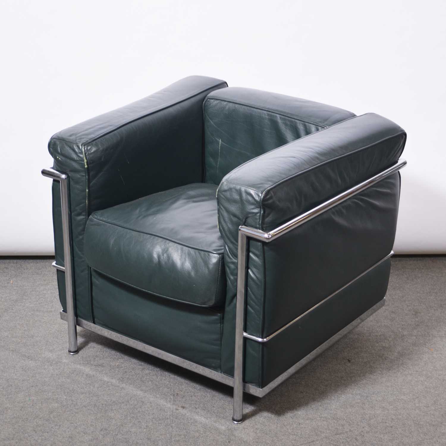 Lot 494 - An LC2 model lounge chair, after the design