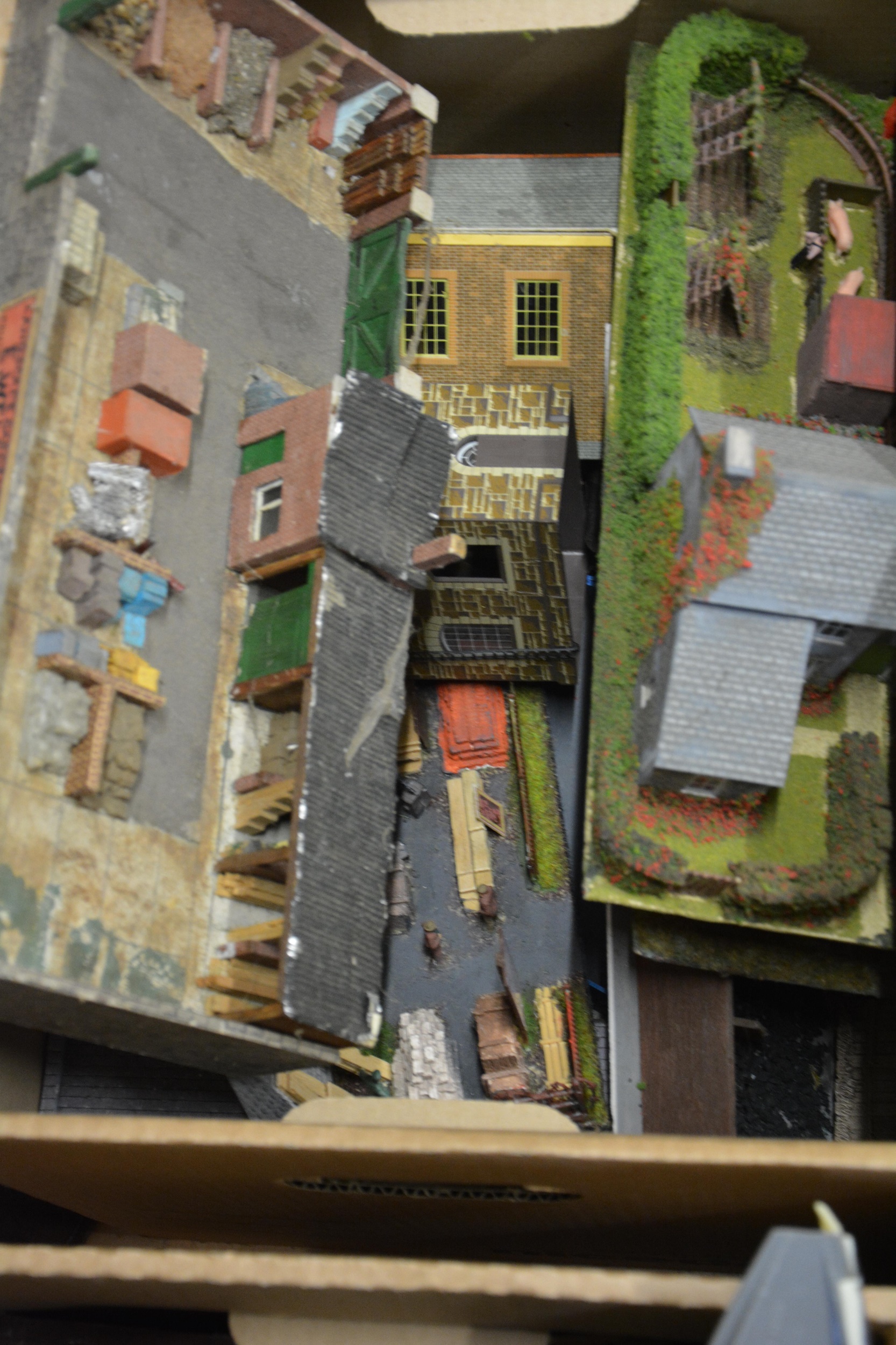 Lot 67 - OO gauge model railway scenery, a large