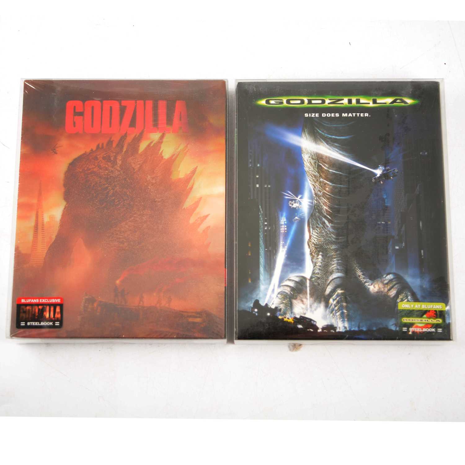 Lot 5 - Blufans Exclusive Steelbook Blu-rays Godzilla