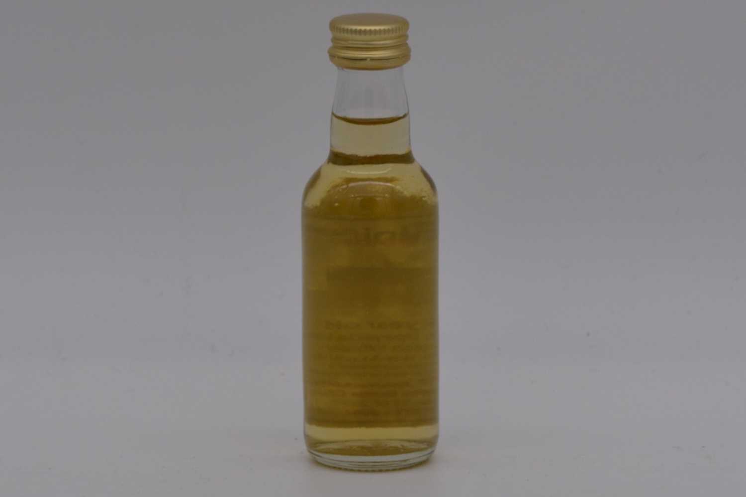 Lot 52 - Mini Bottle Club - Macallan, 25 year old,