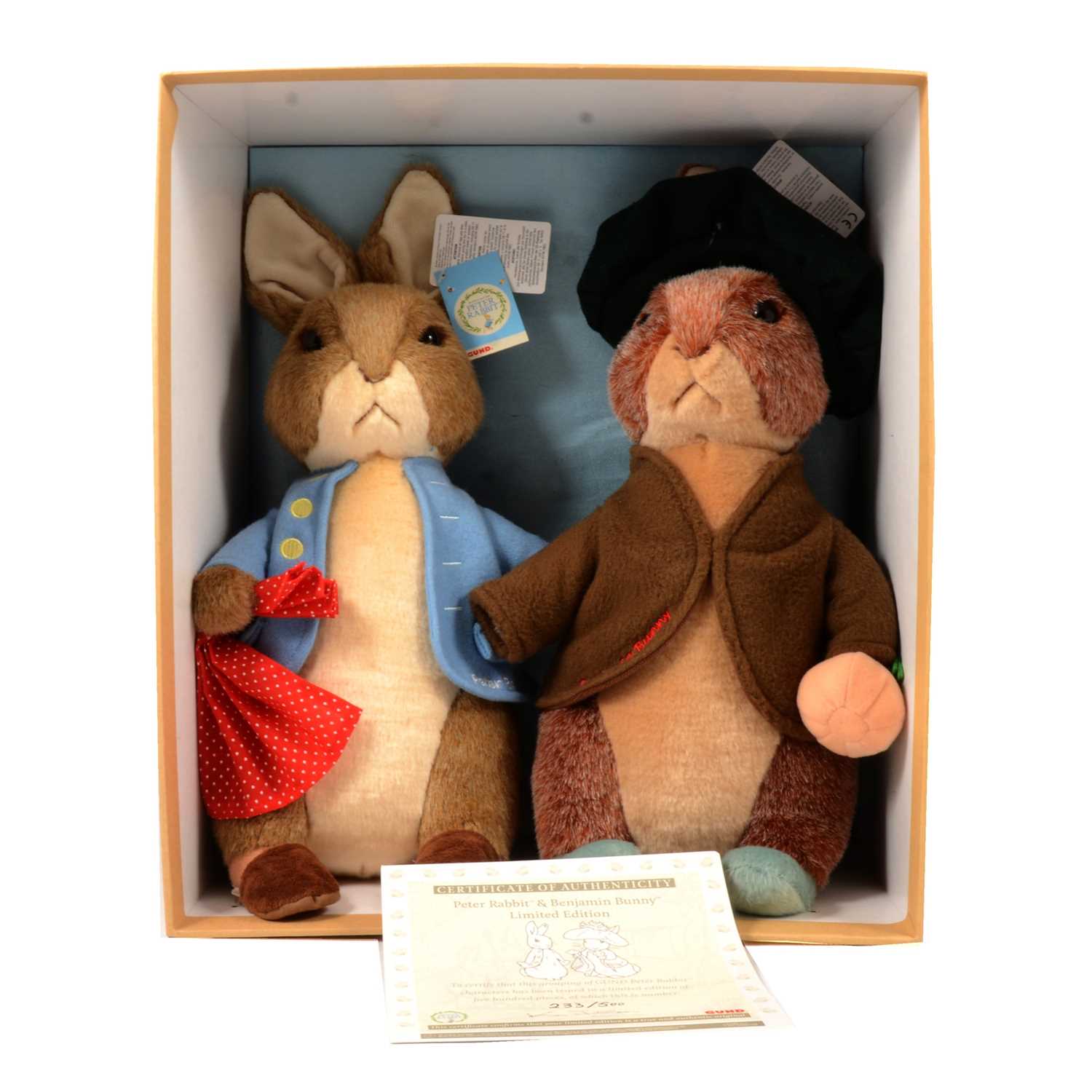 Lot 236 - Gund limited edition Peter Rabbit and