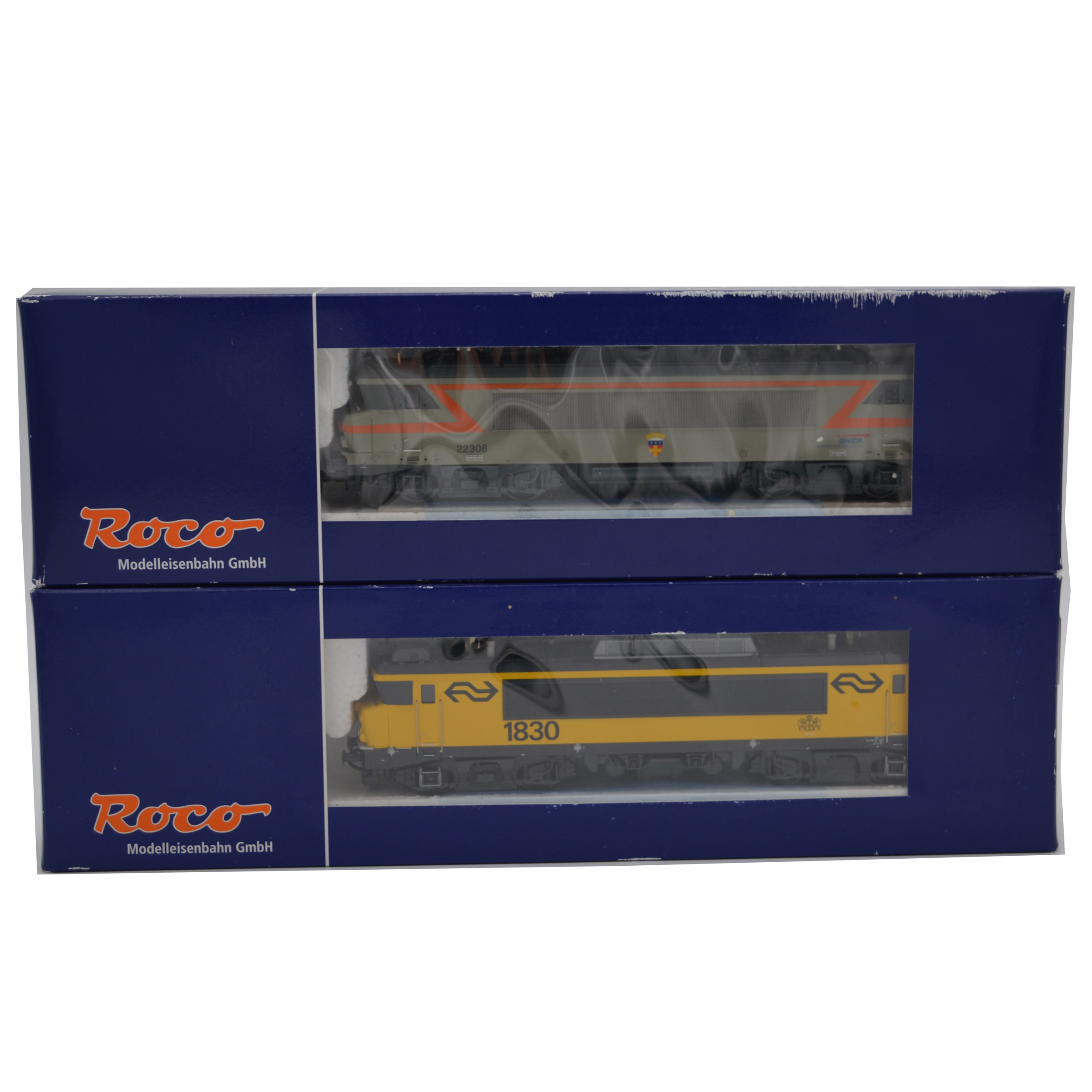 Lot 274 - Two Roco HO gauge model railway diesel
