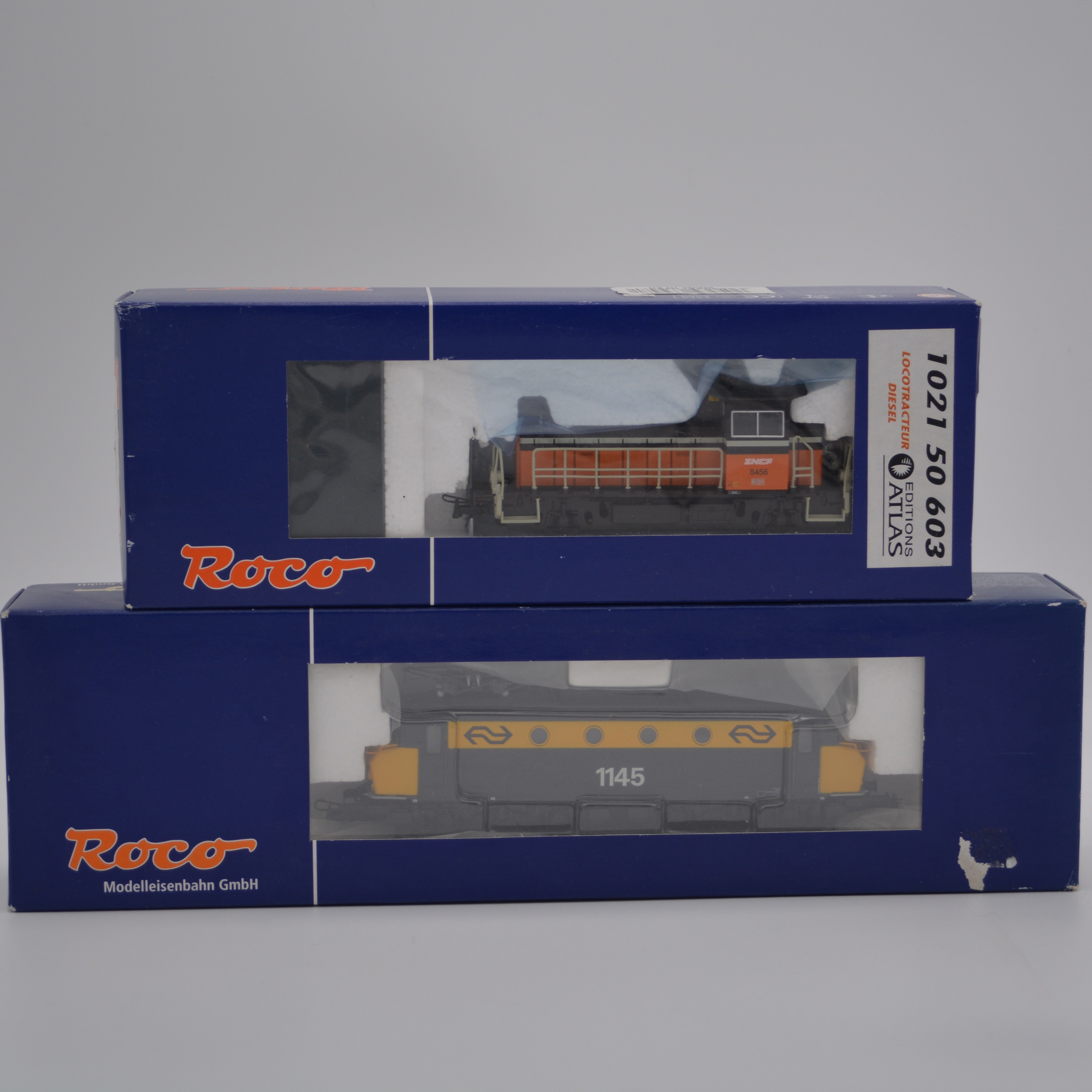 Lot 282 - Two Roco HO gauge model railway diesel
