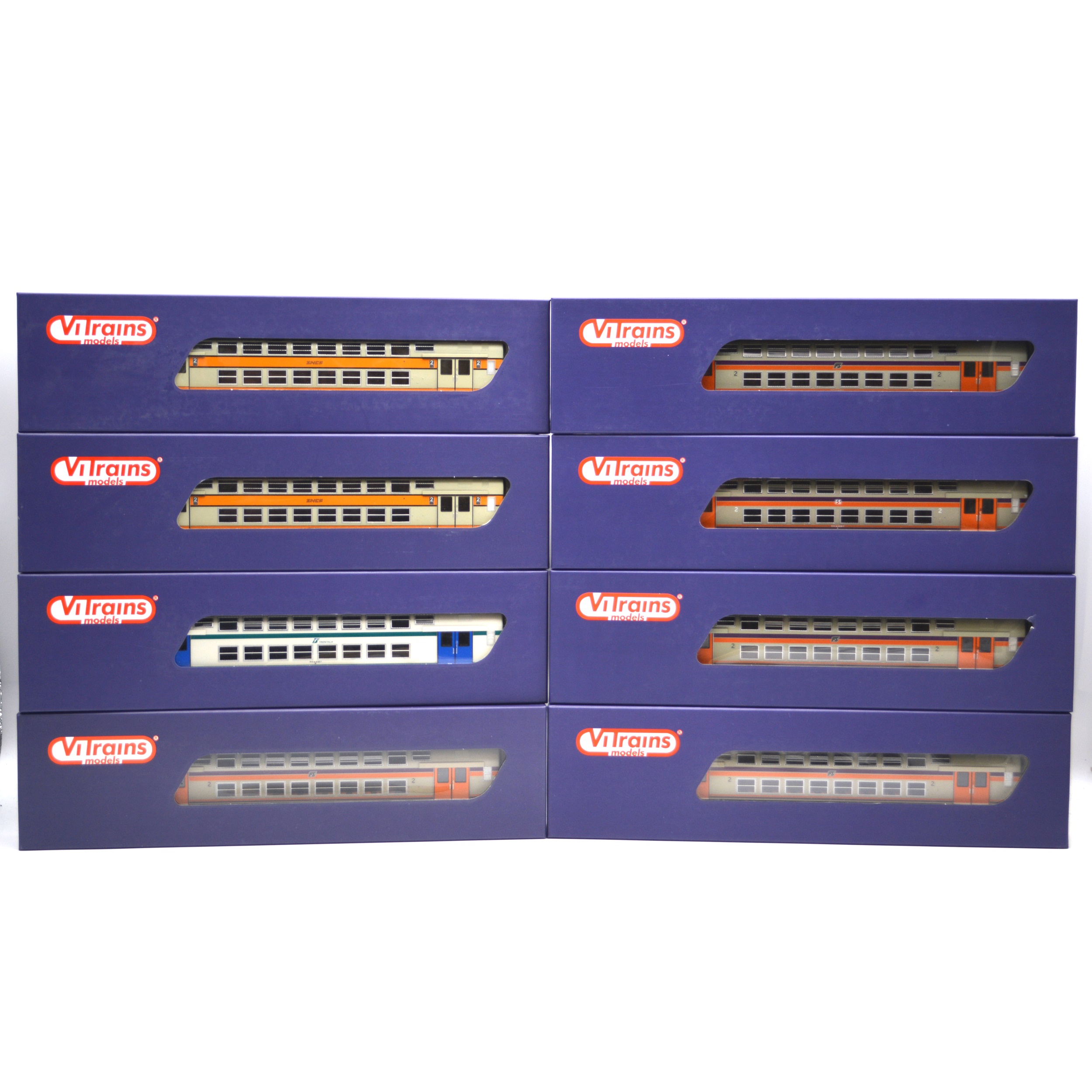 Lot 102 - Eight ViTrains Models HO gauge model