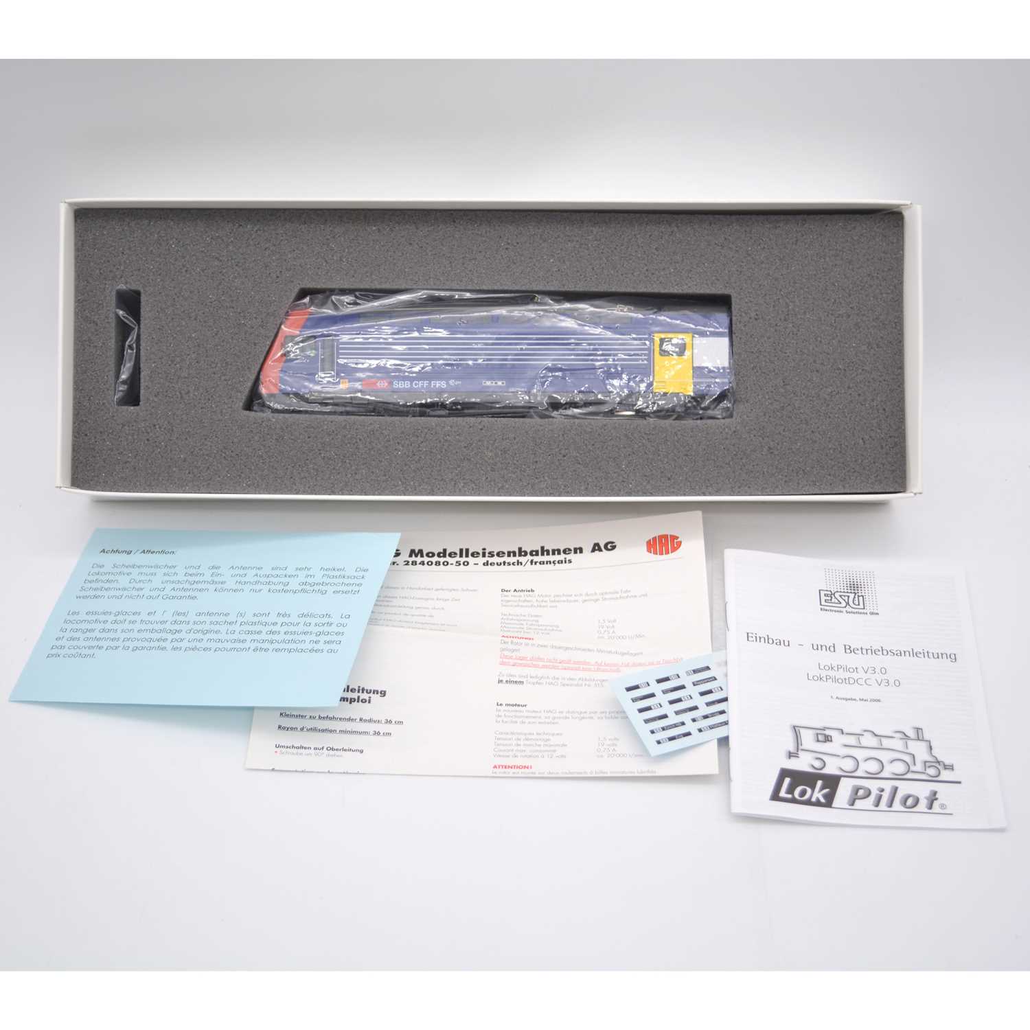 Lot 134 - Hag HO gauge model railway diesel locomotive