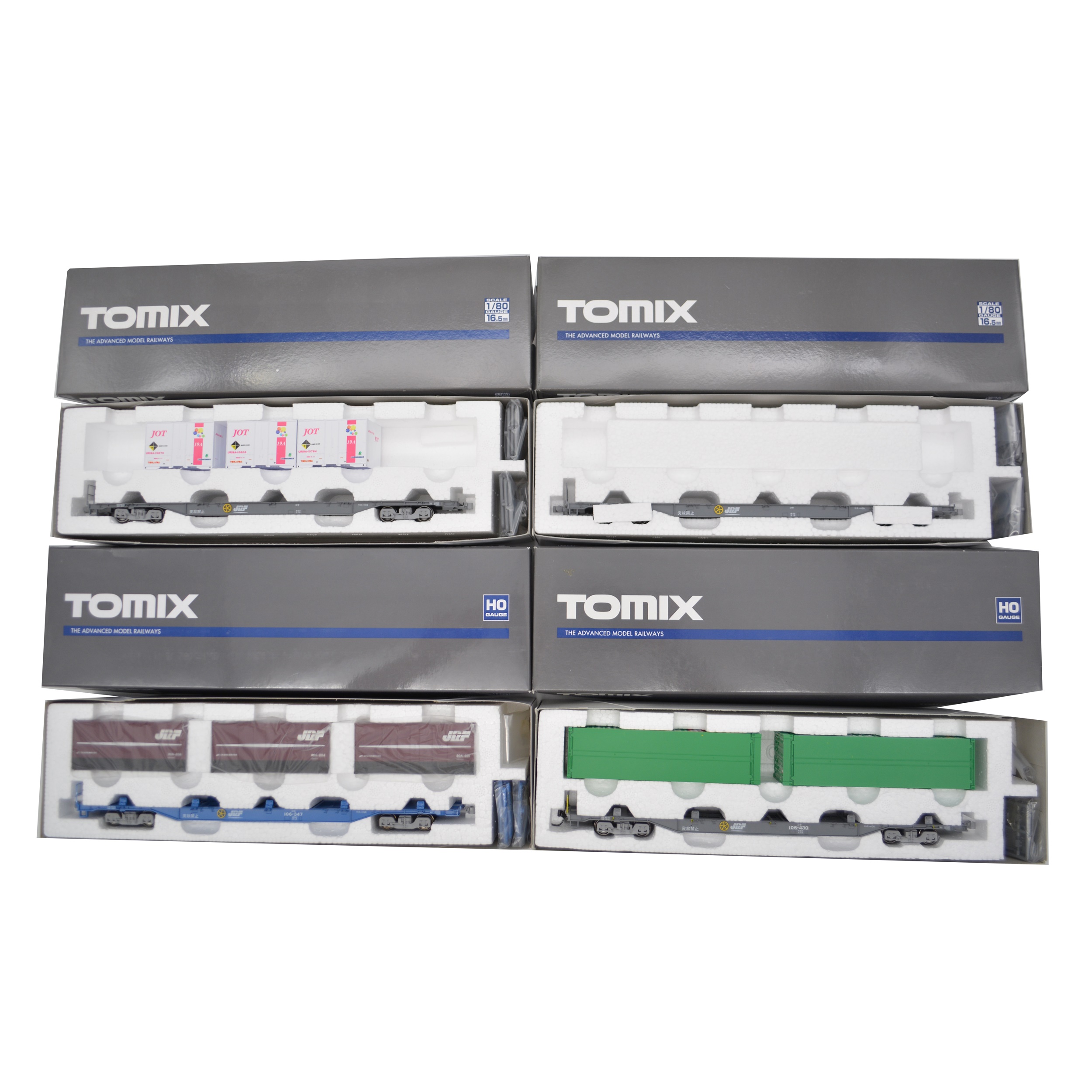 Lot 558 - Ten Tomix HO model railways JR freight