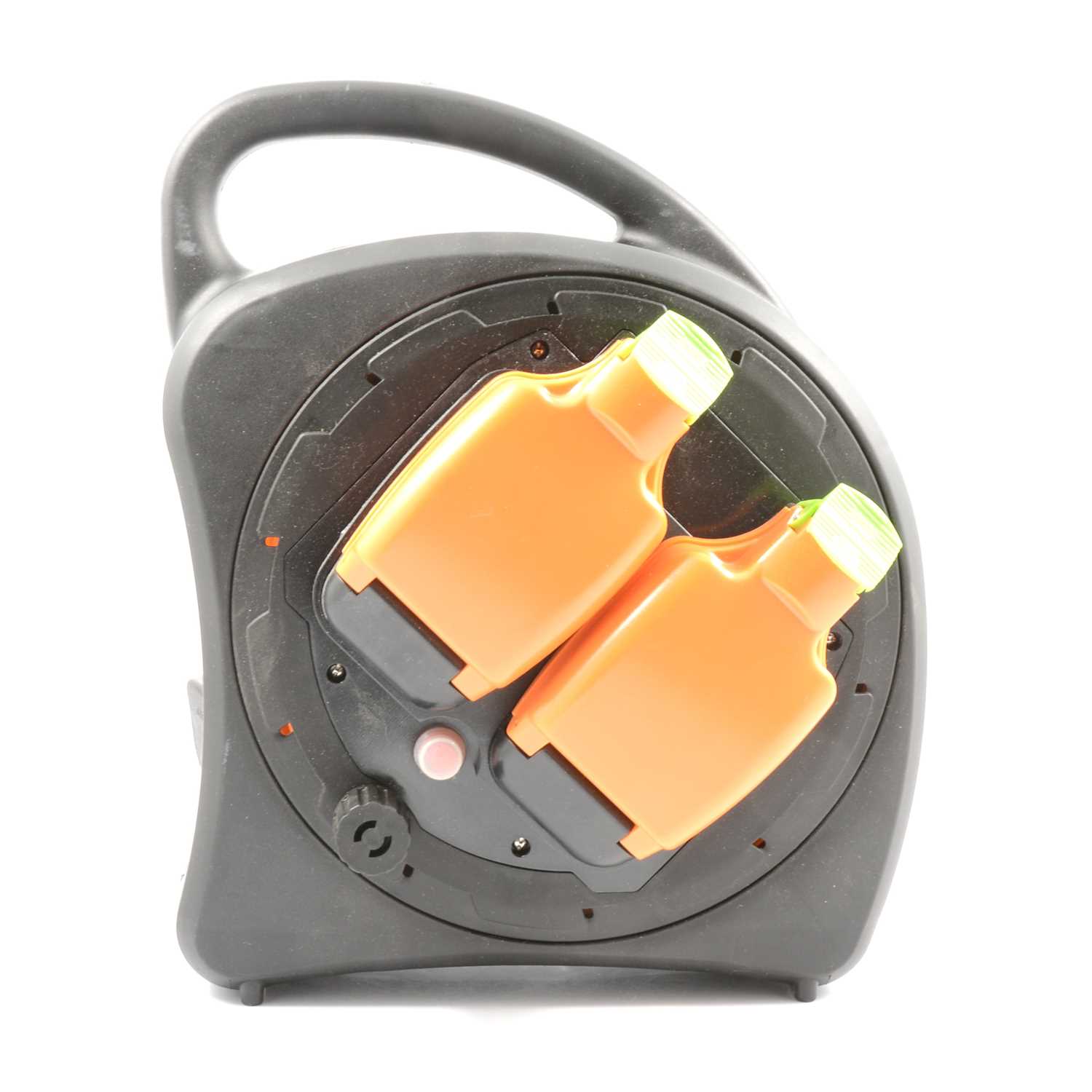 Lot 283 - Two Surgemaster multi plugs, and two reel