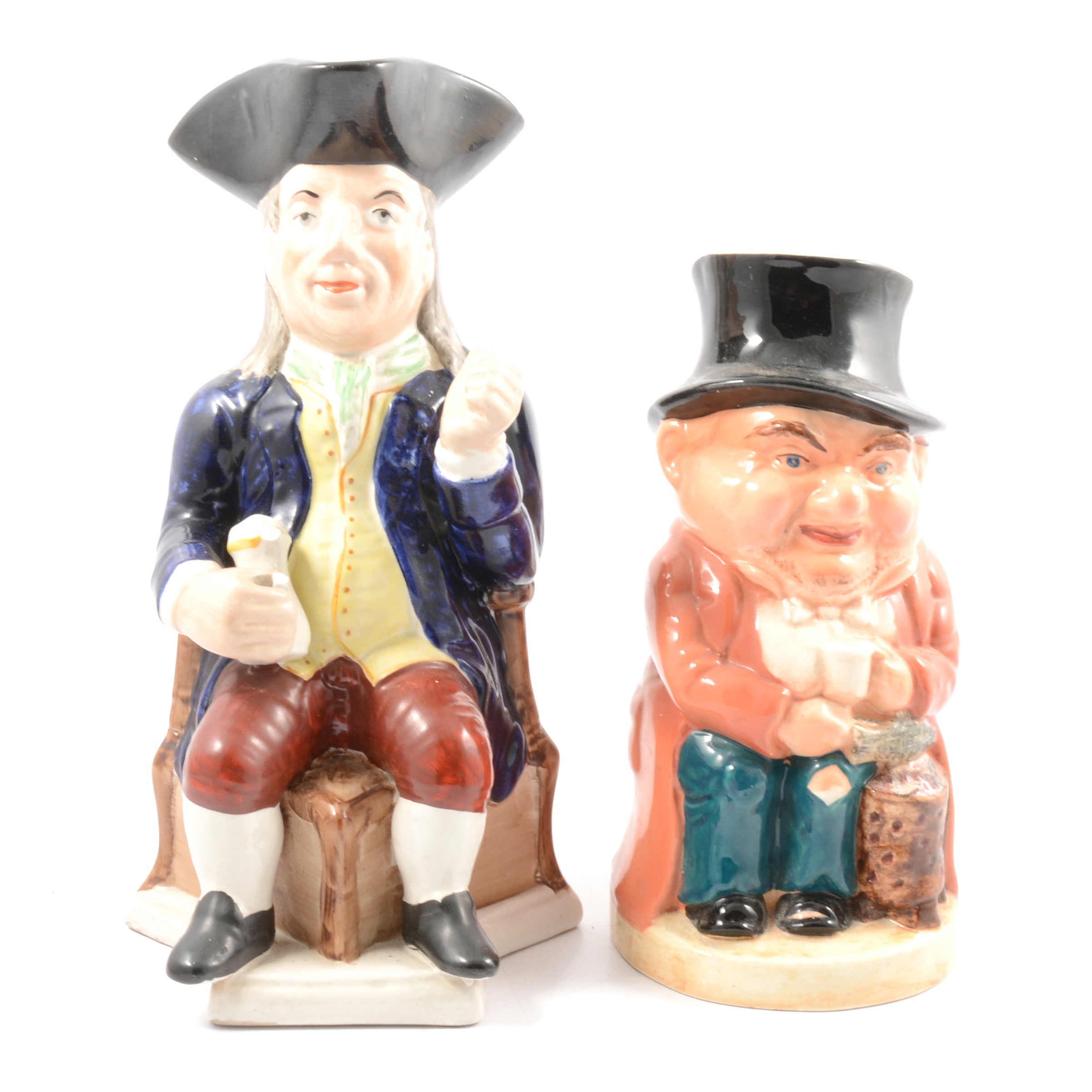 Lot 52 - Collection of Toby jugs, mostly 20th century