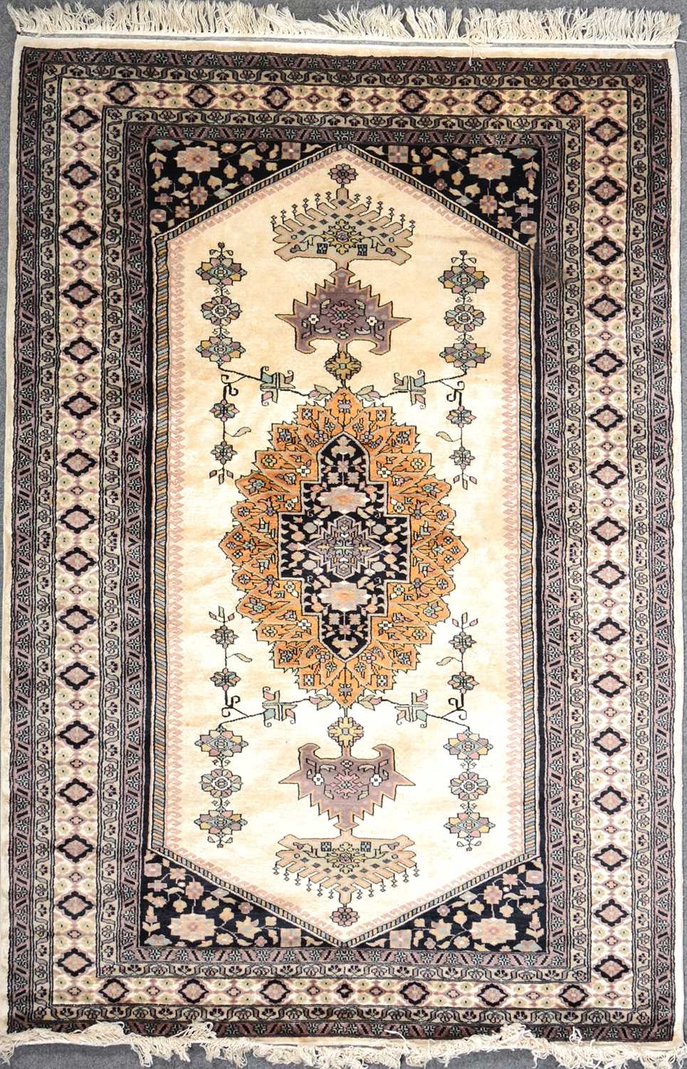 Lot 477 - Persian pattern rug,