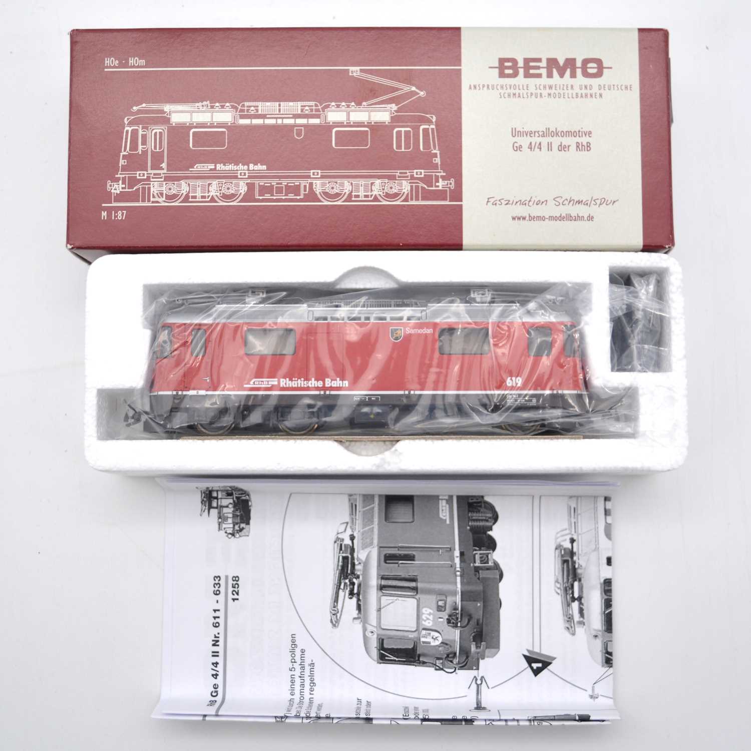 Lot 503 - Bemo HOe model railway locomotive ref 1258