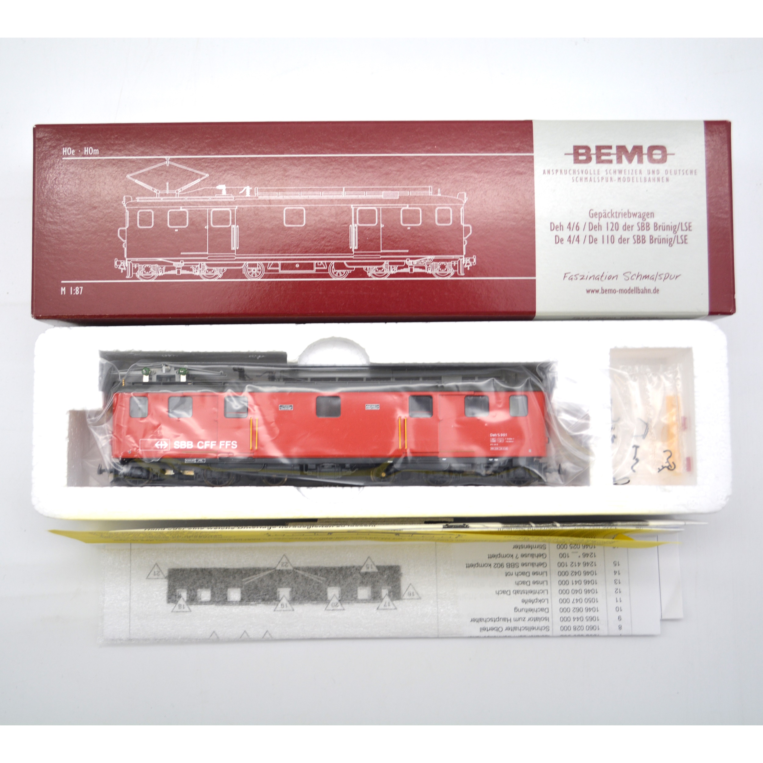 Lot 508 - Bemo HOe model railway locomotive ref 1246