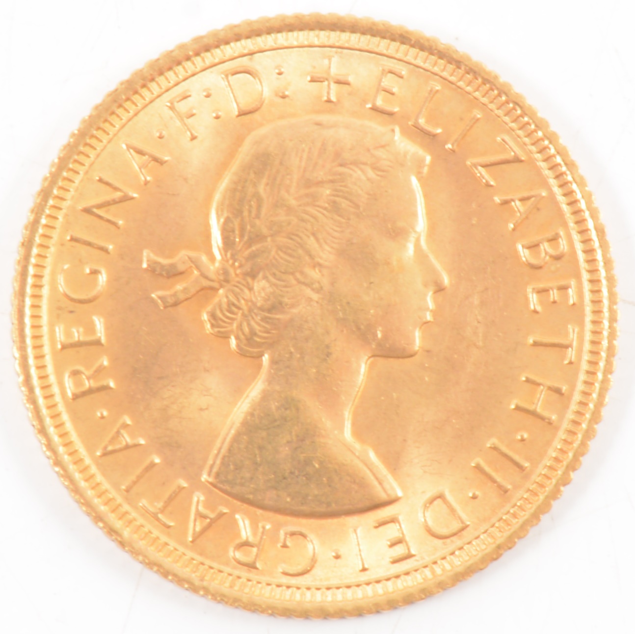 Lot 167 - Elizabeth II gold Sovereign, 1967, 8g