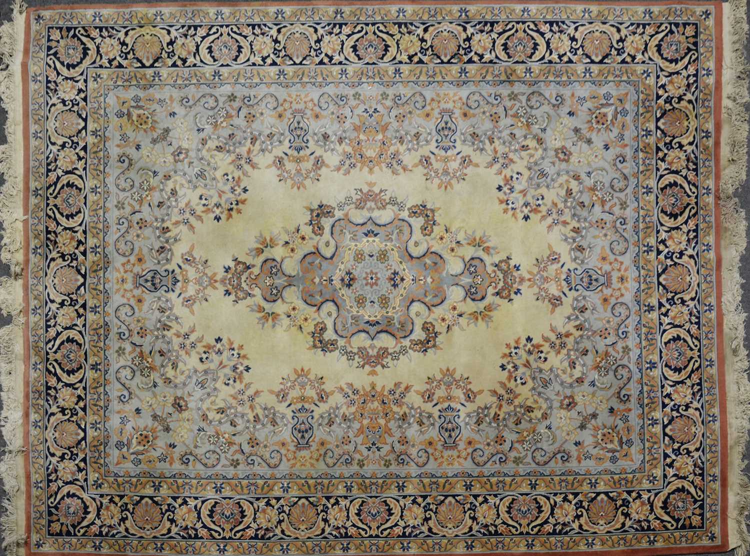 Lot 405 - Chinese sculptured wool carpet,