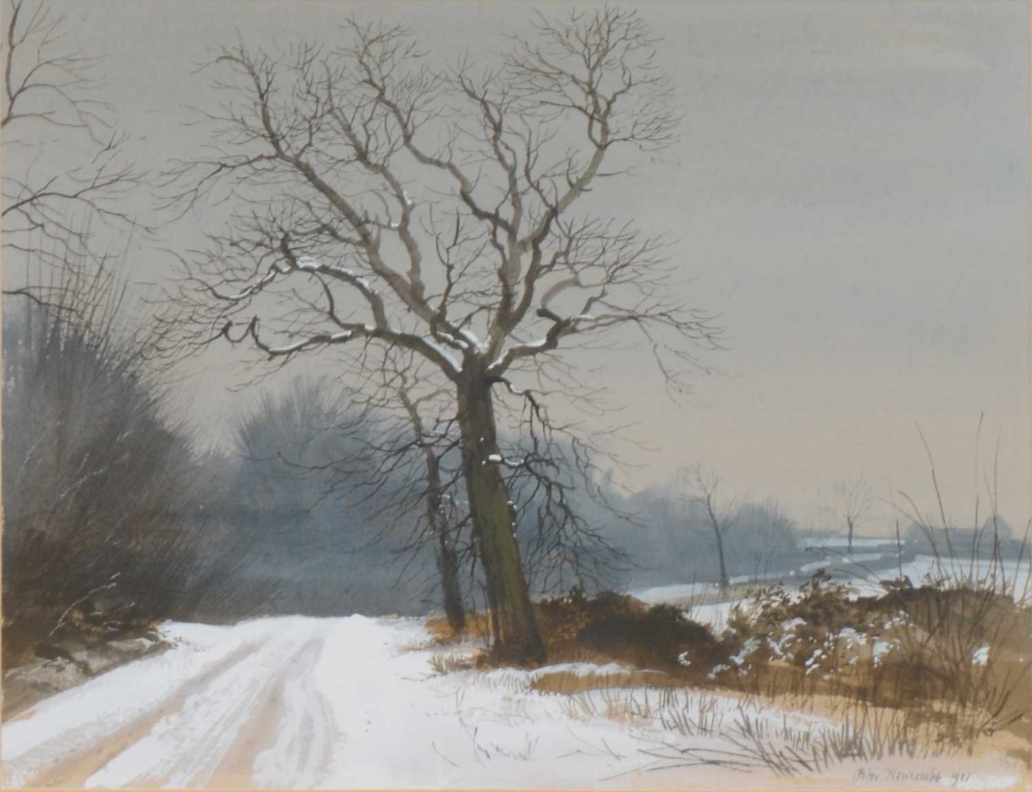 Lot 316 - Peter Newcombe, Winter - Everdon