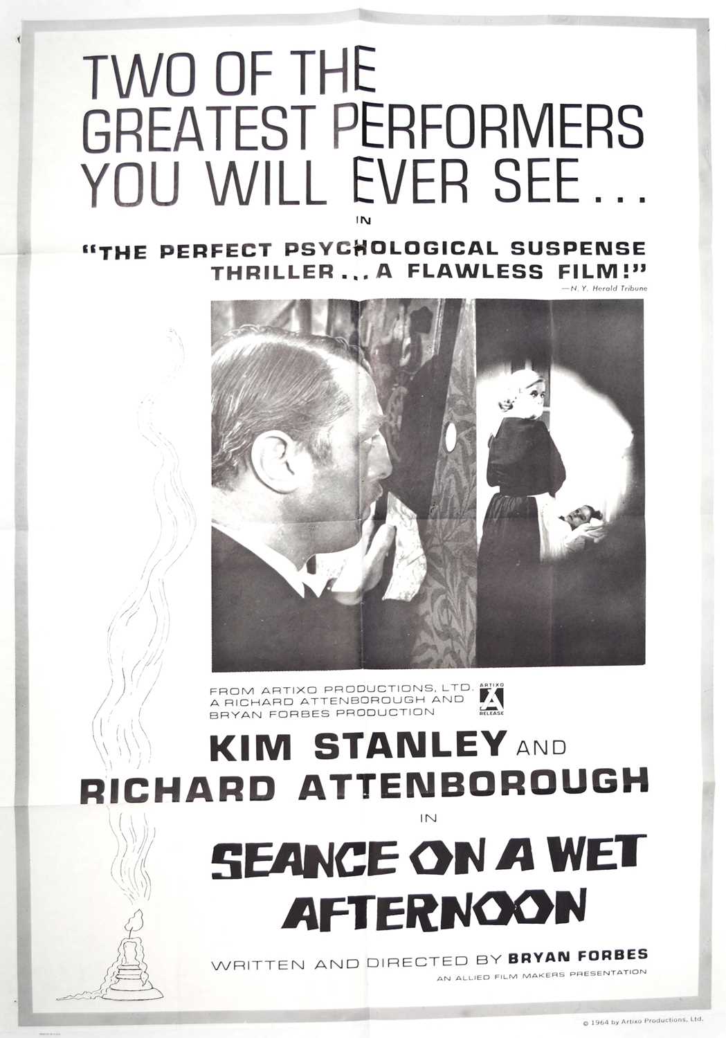 Lot 271 - Two 1-sheet posters Secret Ceremony (1968)