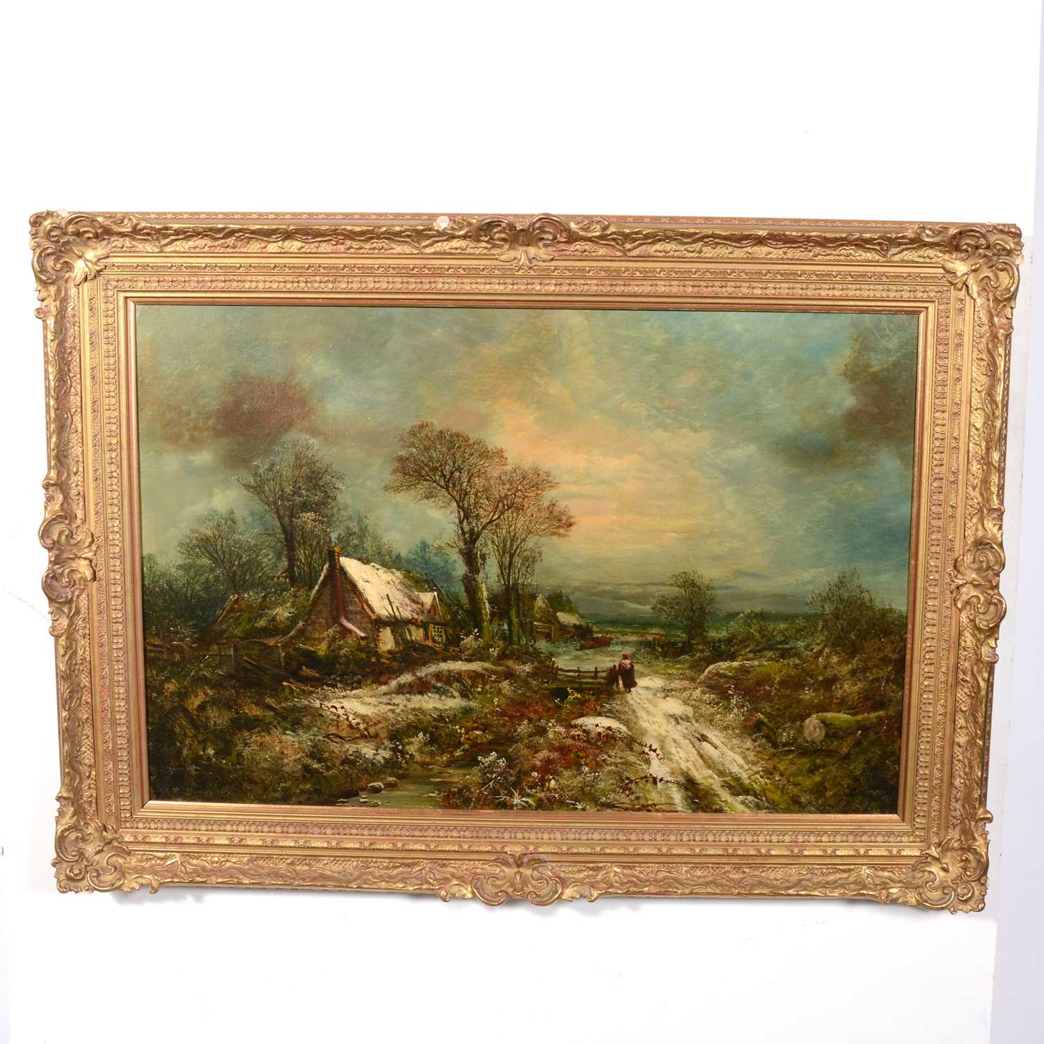 Lot 455 - Harry Foster Newey, Winter landscape with