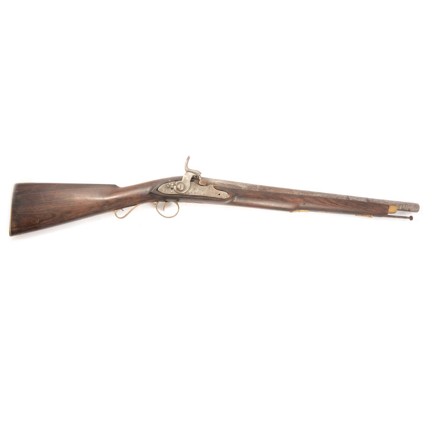 Lot 146 - An 1855 pattern style musket, adapted,