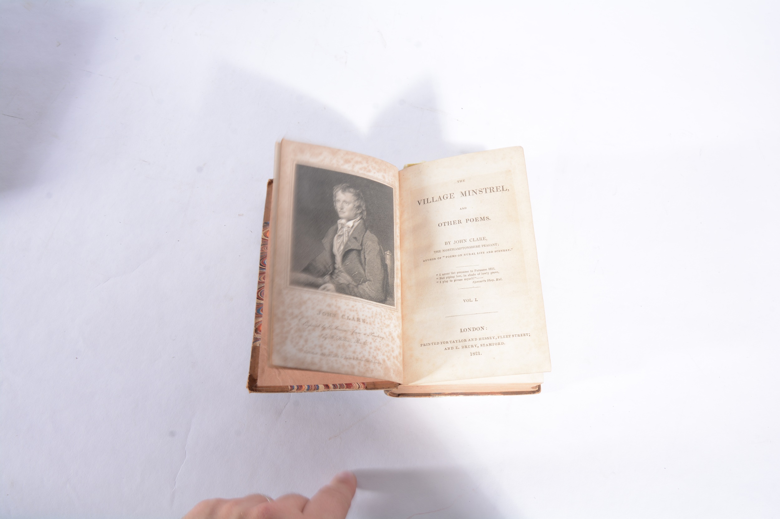 Lot 72 - John Clare, The Village Minstrel and other