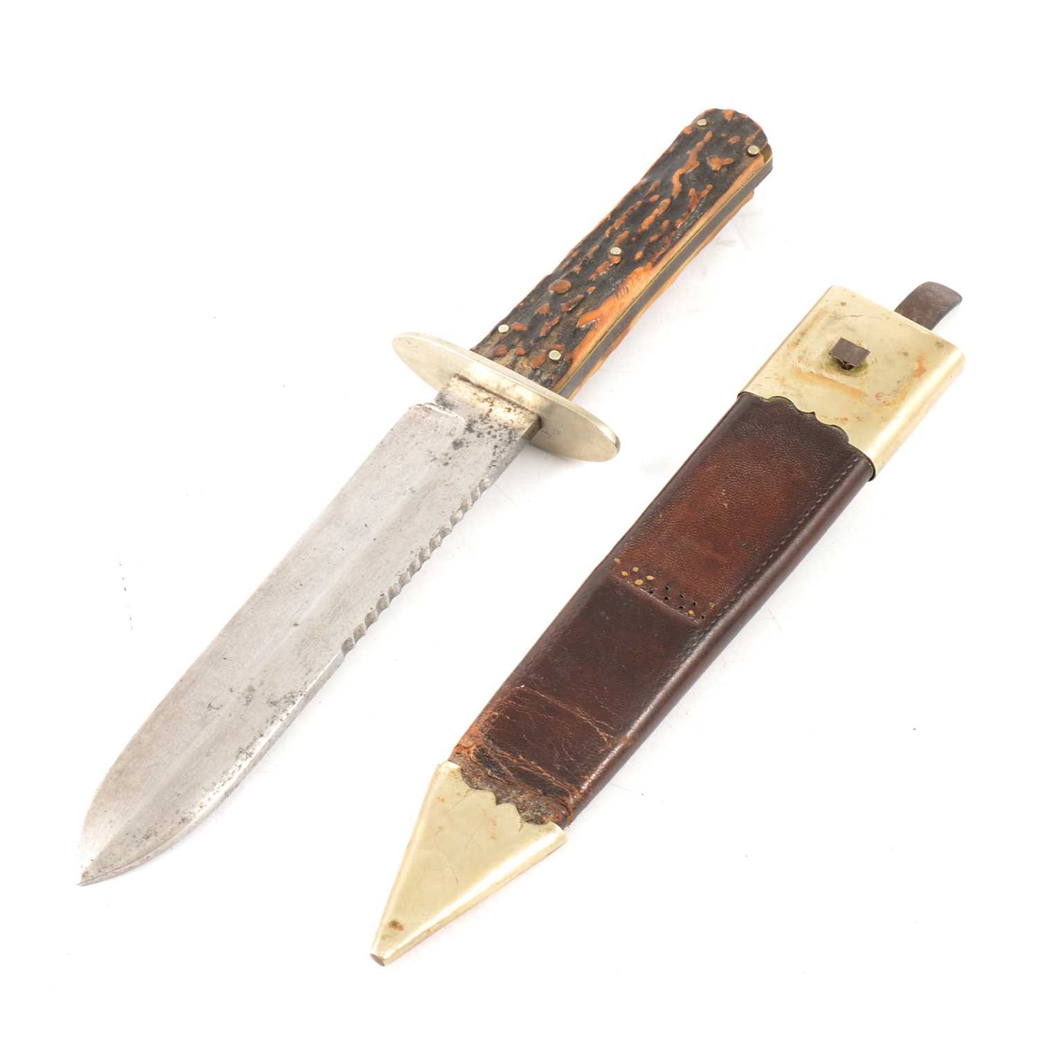 Lot 247 - Hunting knife,