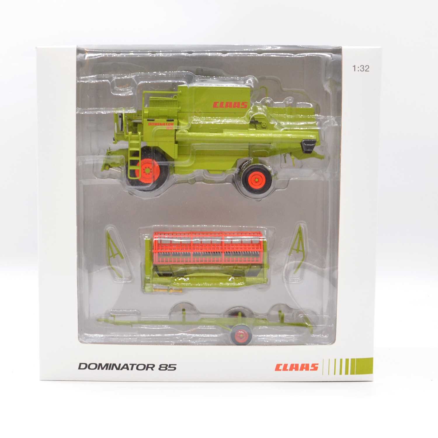 Lot 354 - Five Claas farm models including Wiking