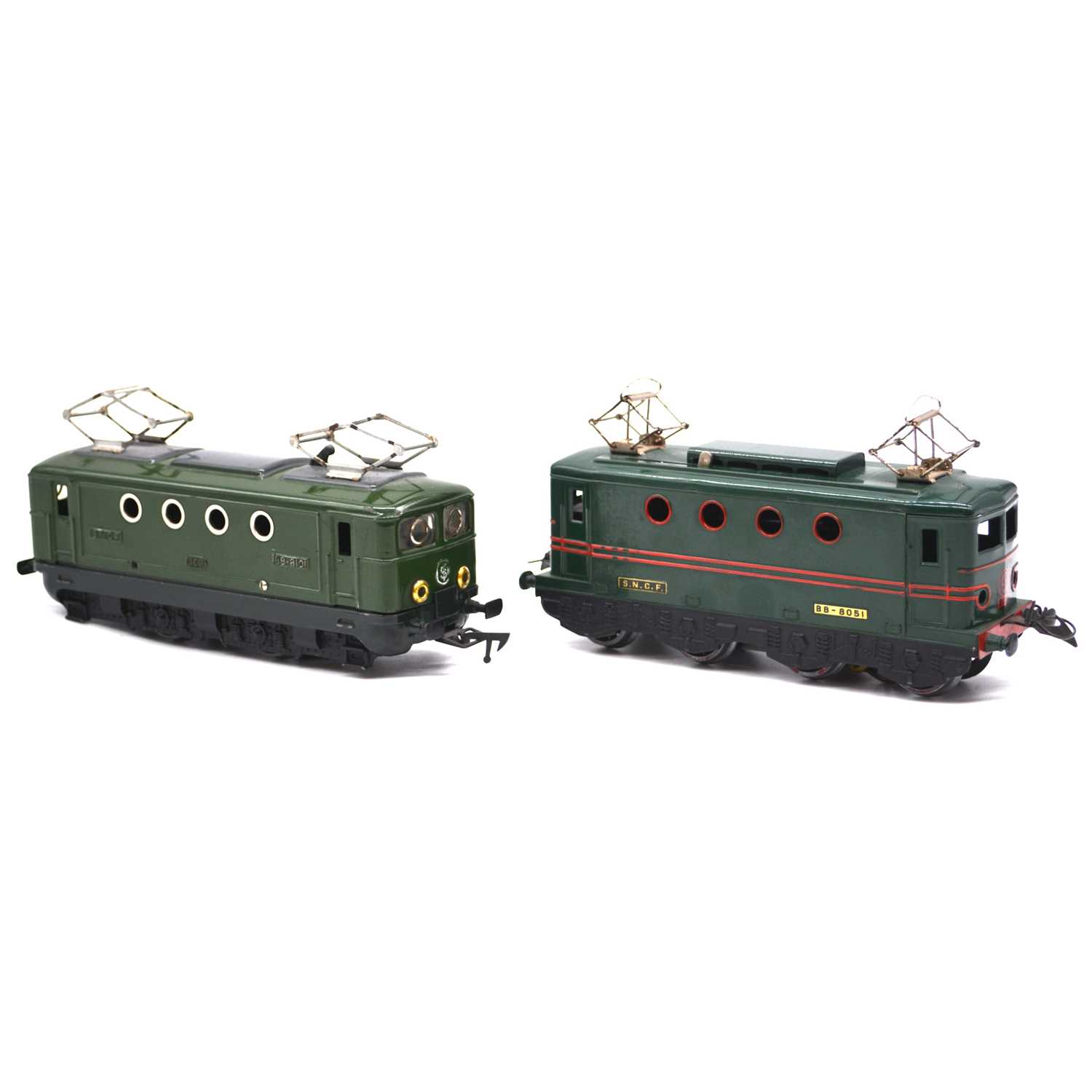 Lot 126 - Two Hornby and JEP O gauge model railway