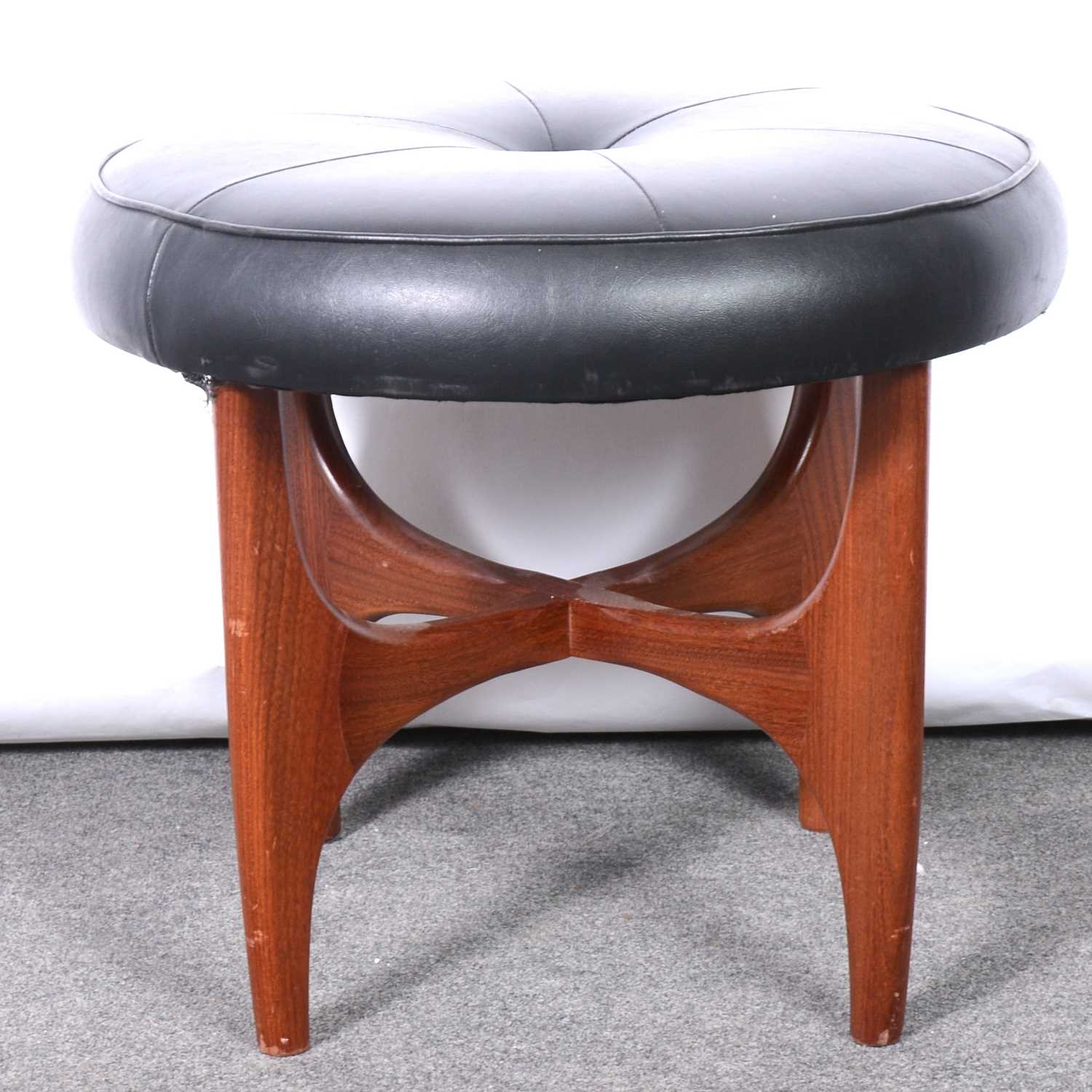 Lot 72 - An 'Astro' teak stool, by G-Plan