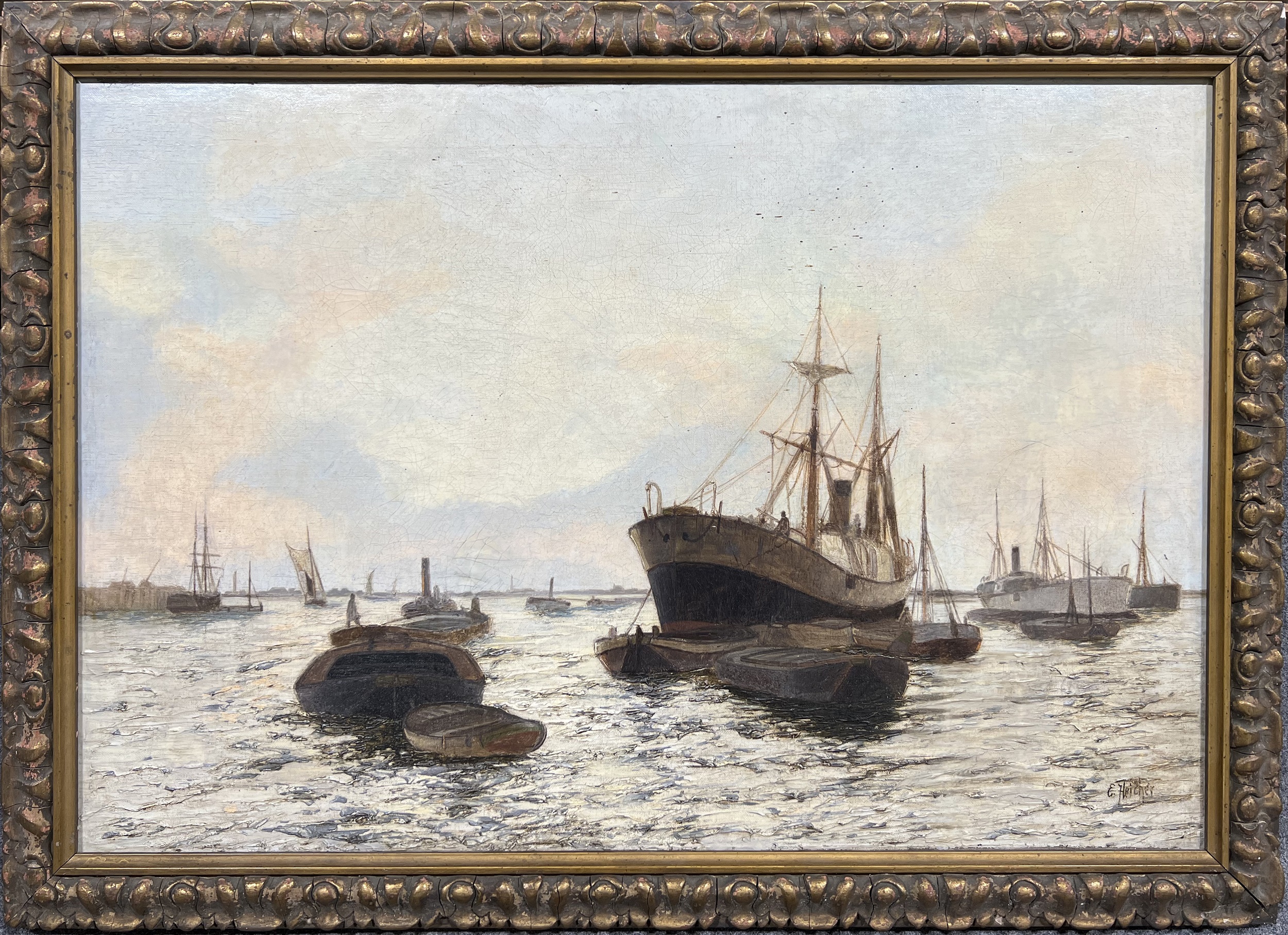 Lot 286 - Edward Henry Eugene Fletcher - Shipping in