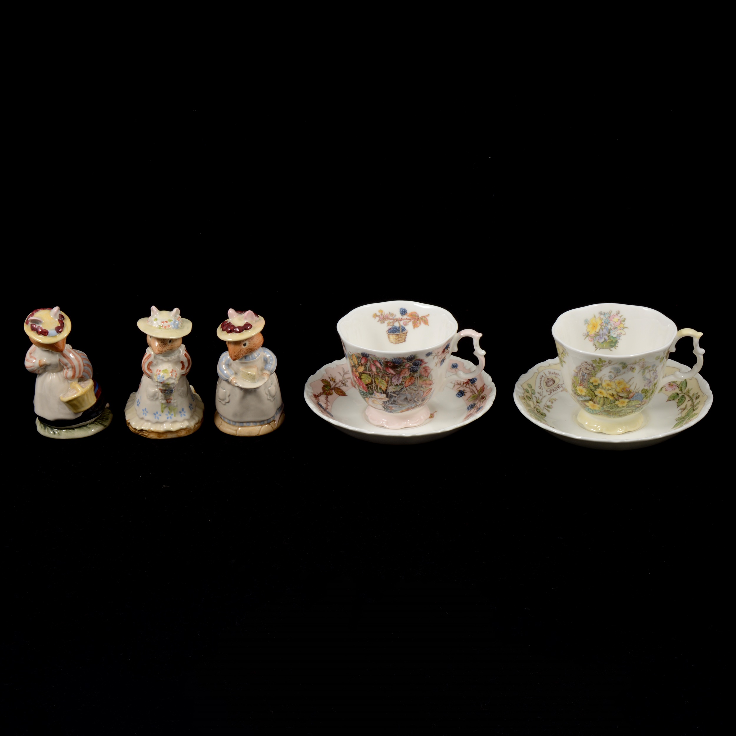 Lot 44 - Set of four Royal Doulton Brambly Hedge