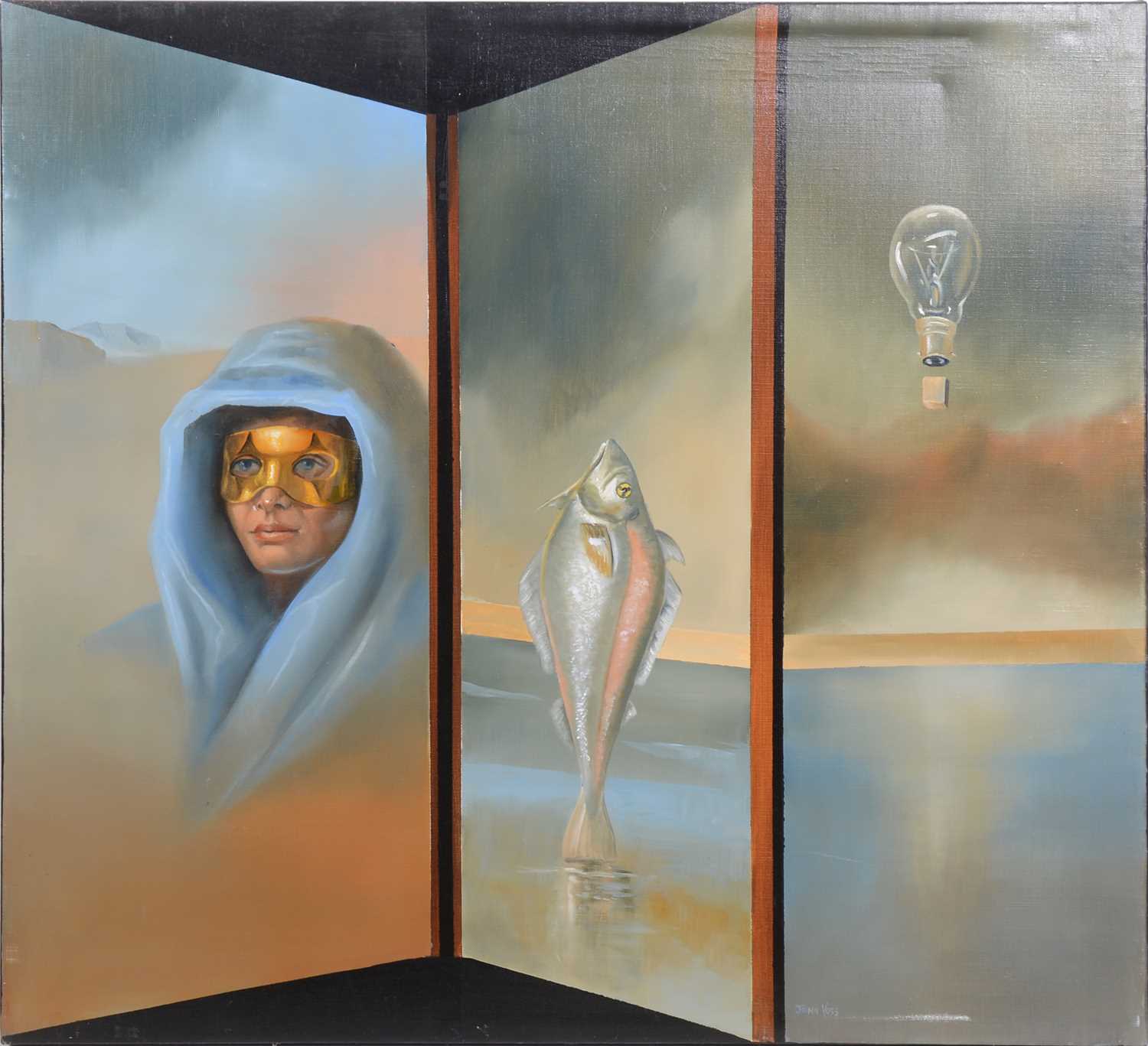 Lot 204 - John Voss, Land, Sea and Sky, and another