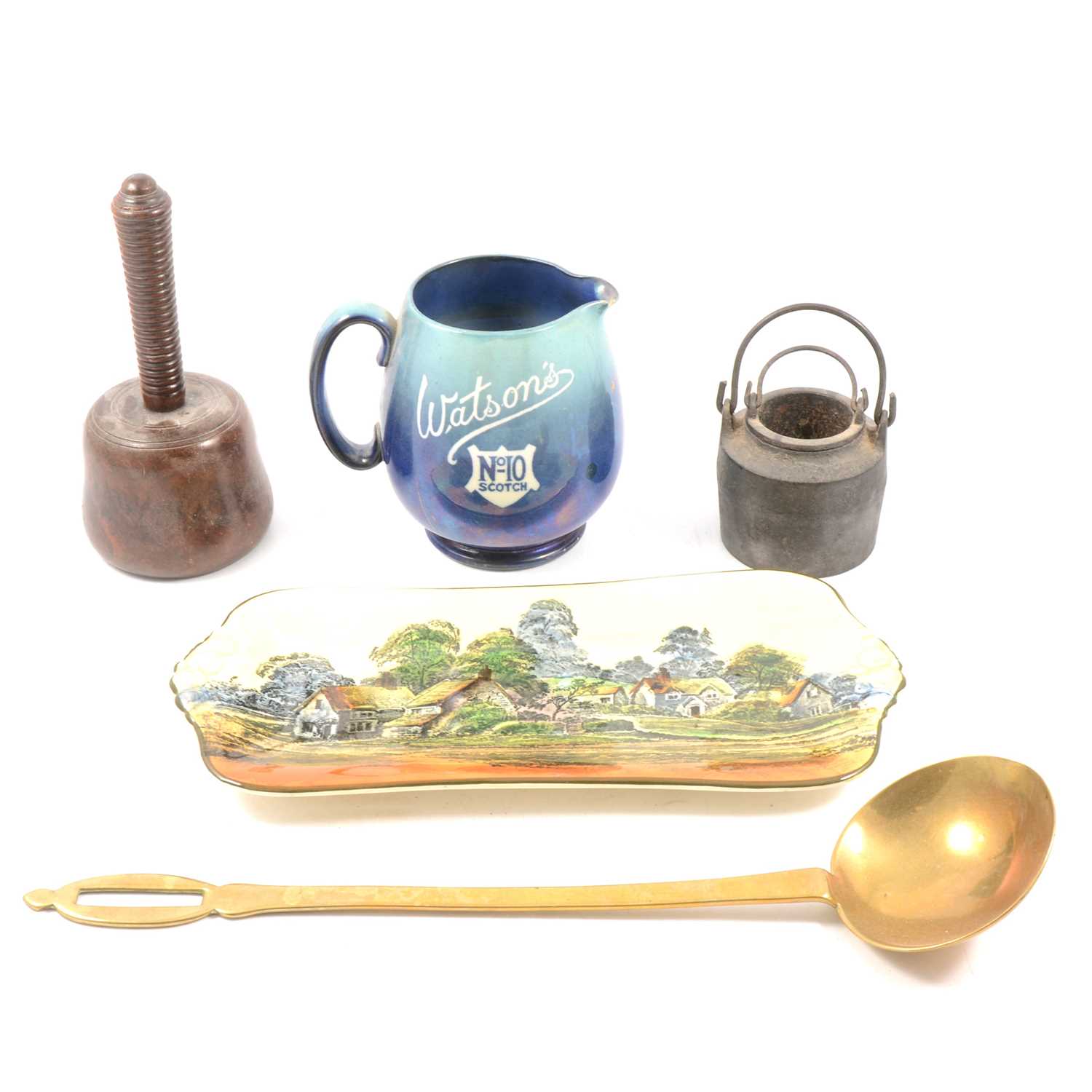 Lot 58 - Shelley advertising jug, Watson's Scotch;