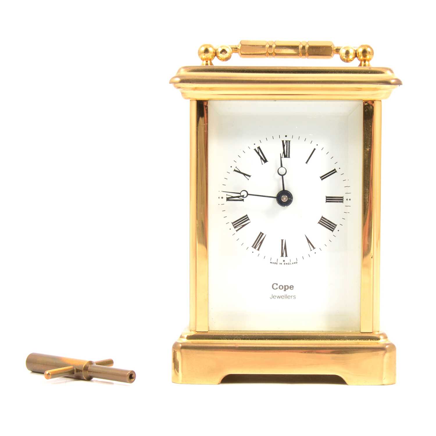 Lot 212 - Carriage clock.