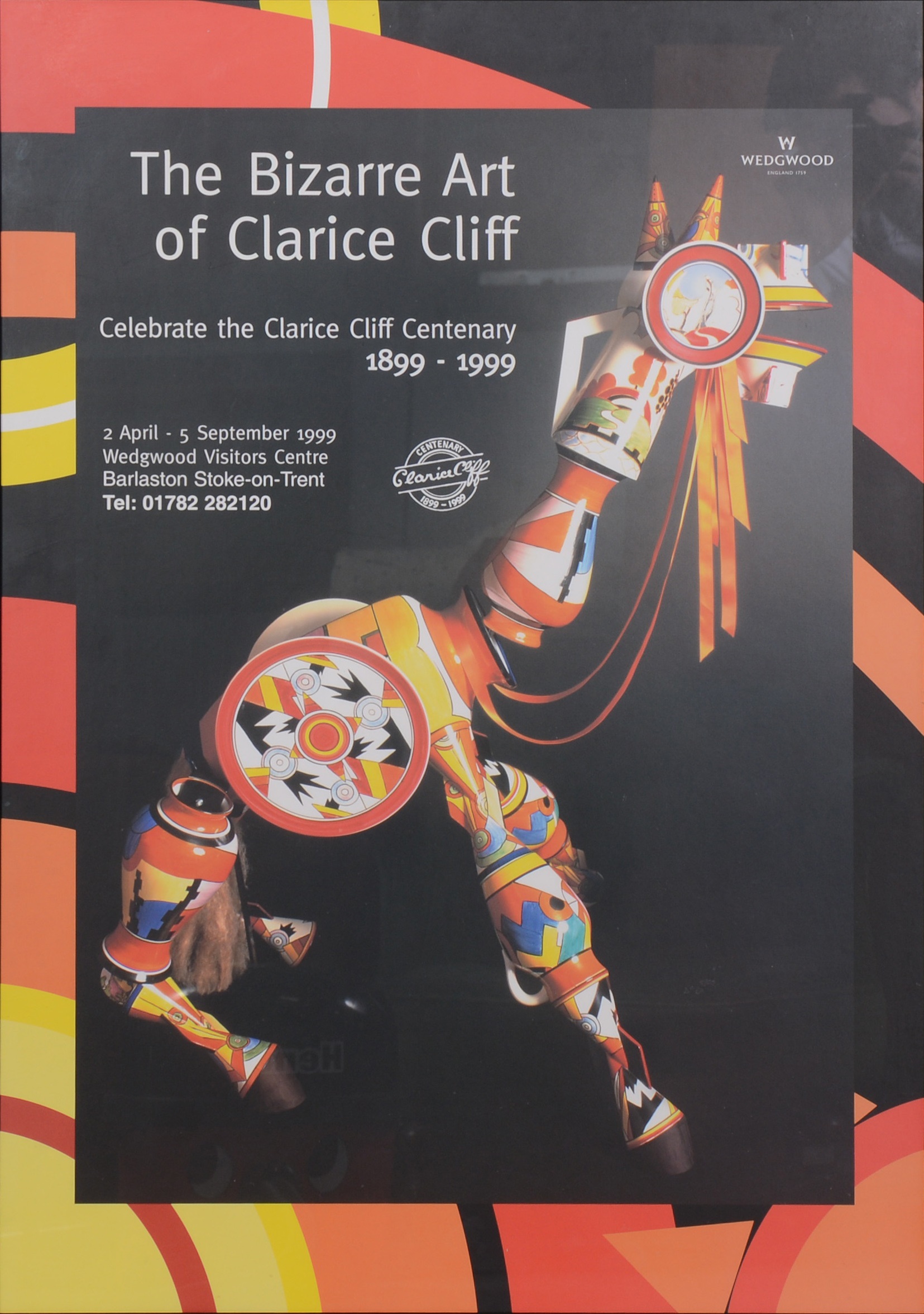 Lot 313 - Clarice Cliff Exhibition poster,