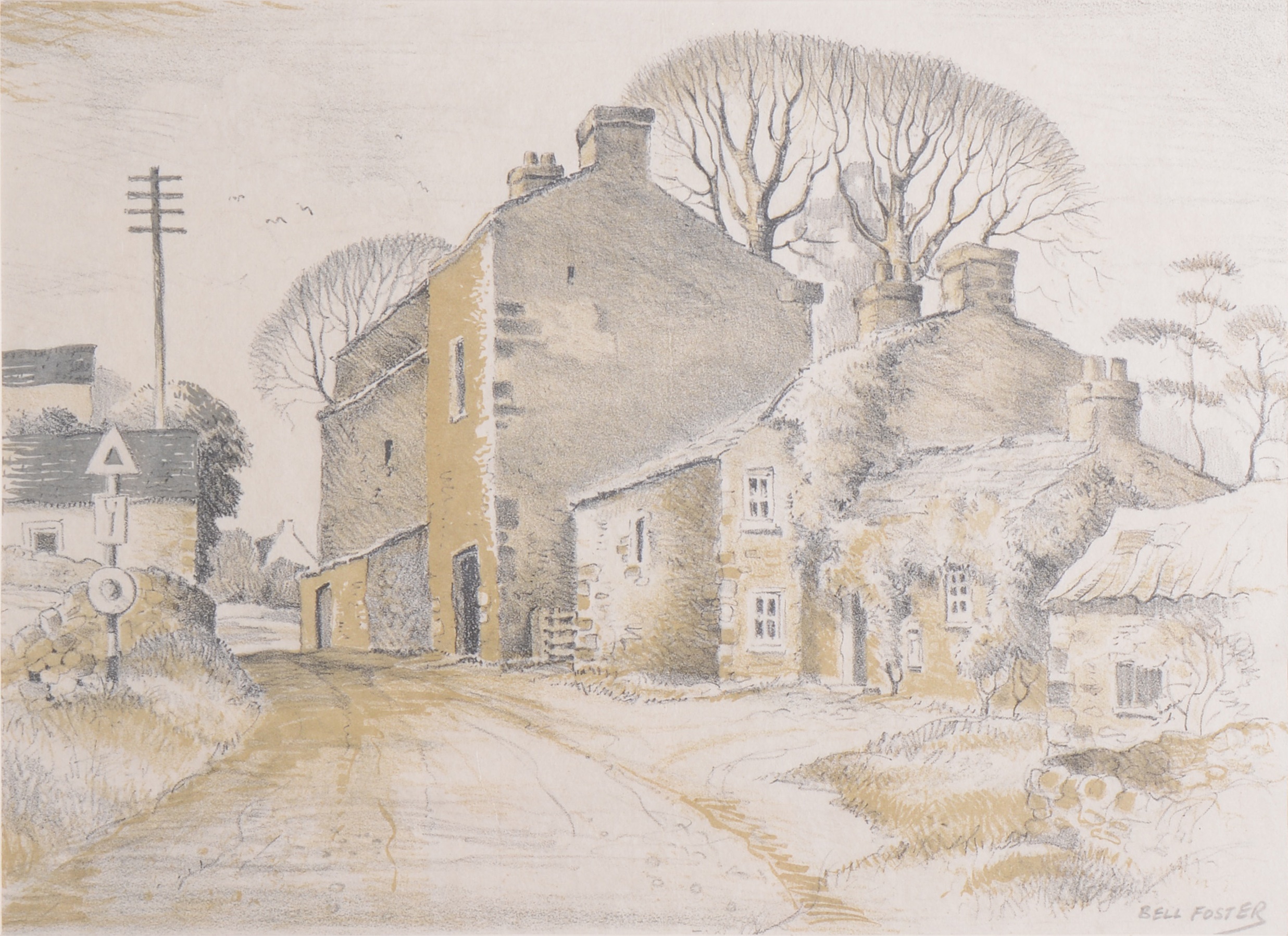 Lot 329 - Bell Foster, landscapes,
