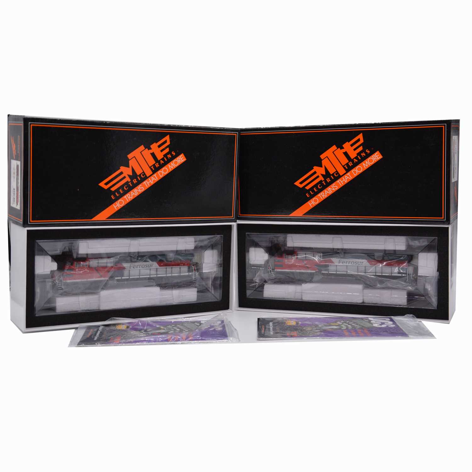 Lot 182 - Two MTH HO gauge model railway ES44AC diesel