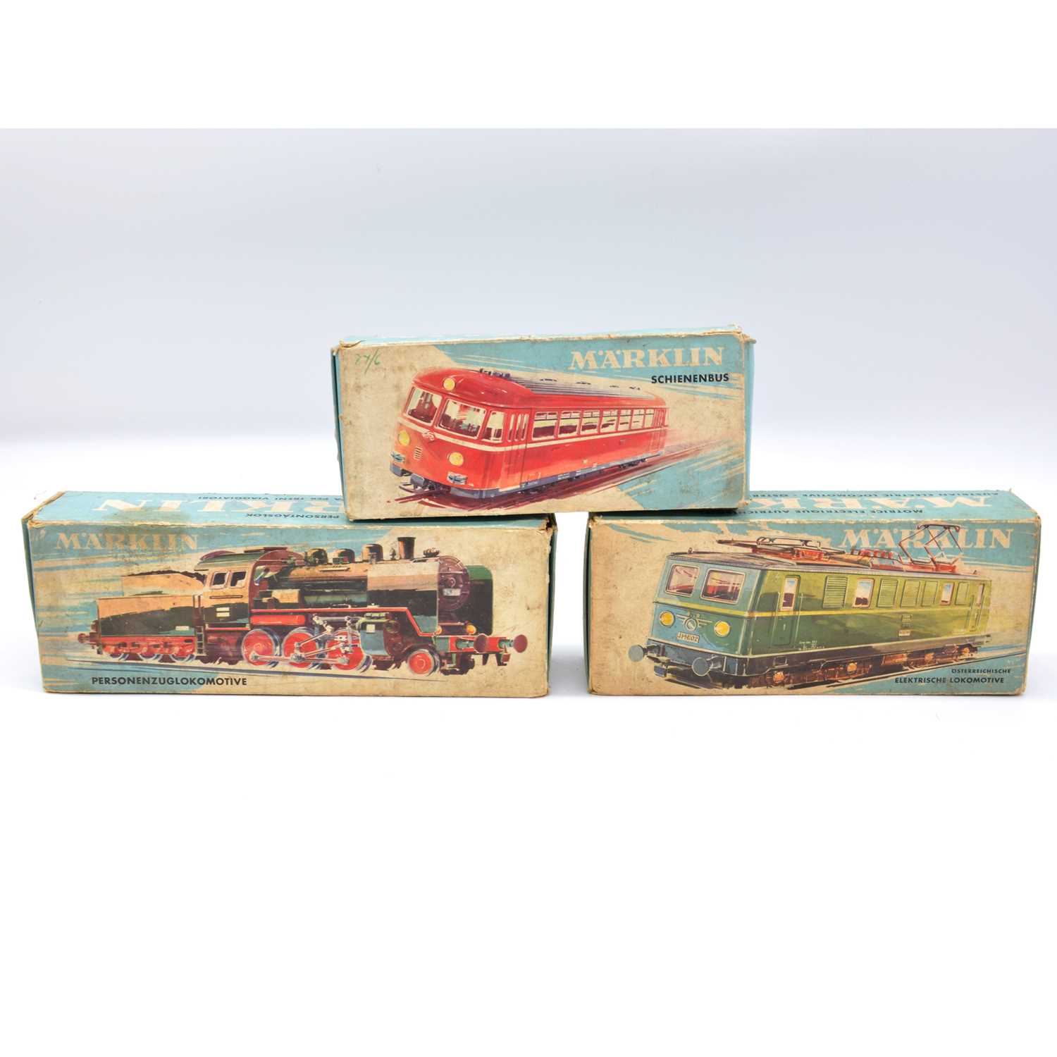 Lot 262 - Three Marklin HO gauge model railway