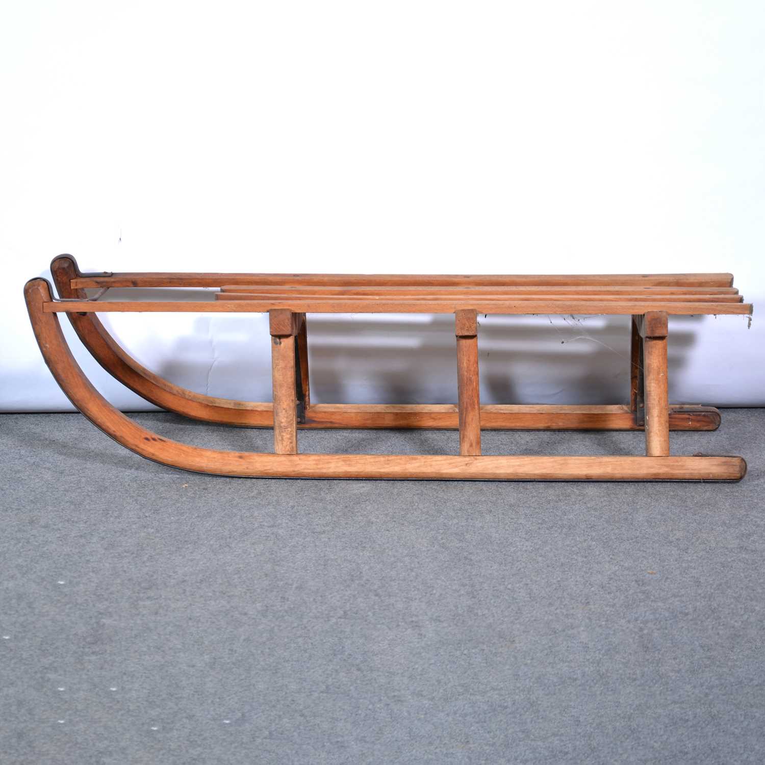 Lot 378 - Davos beech sledge,